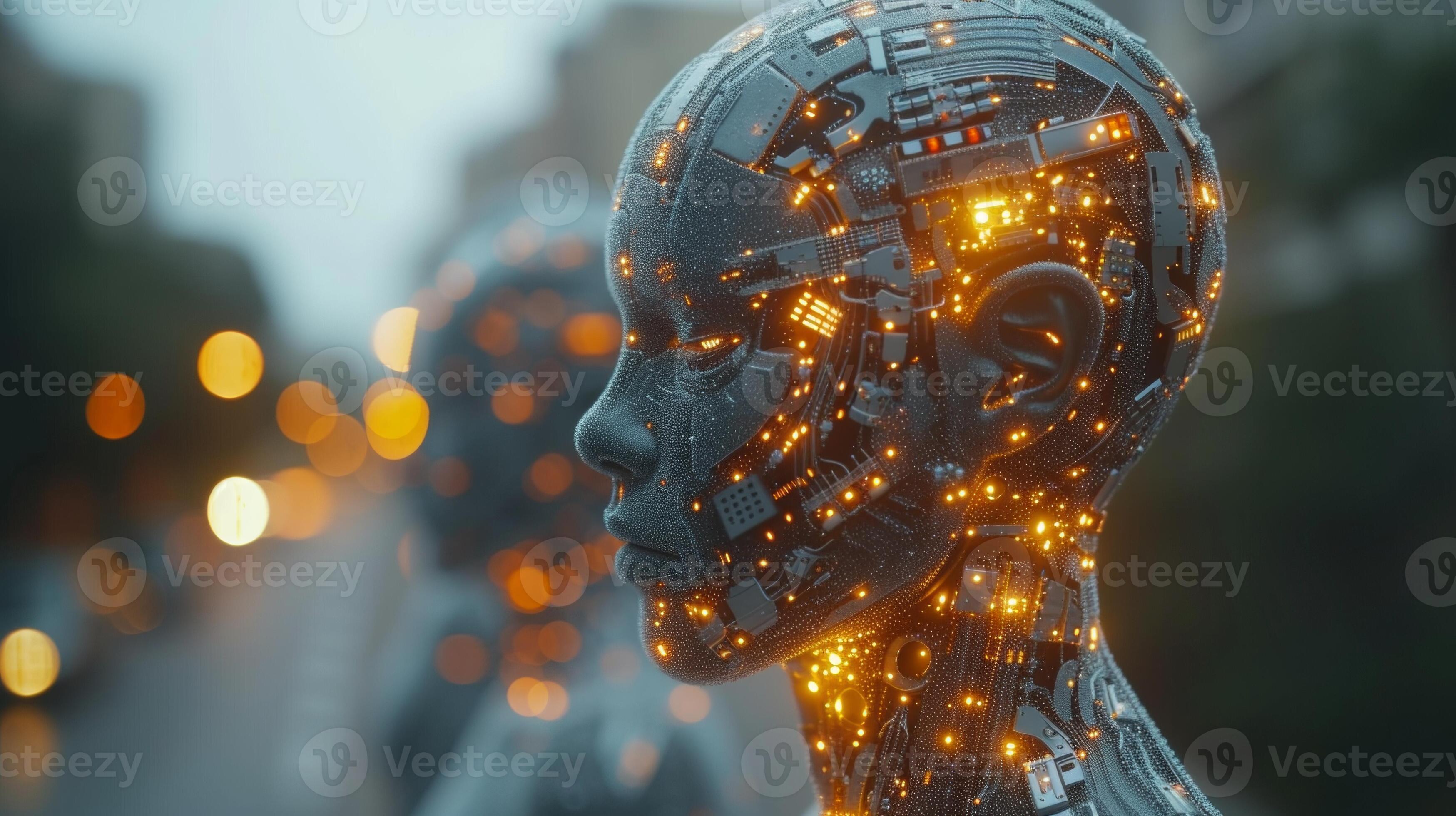 AI Generated Deep learning. GUI , Graphical User Interface. The concept of AI , Artificial ...