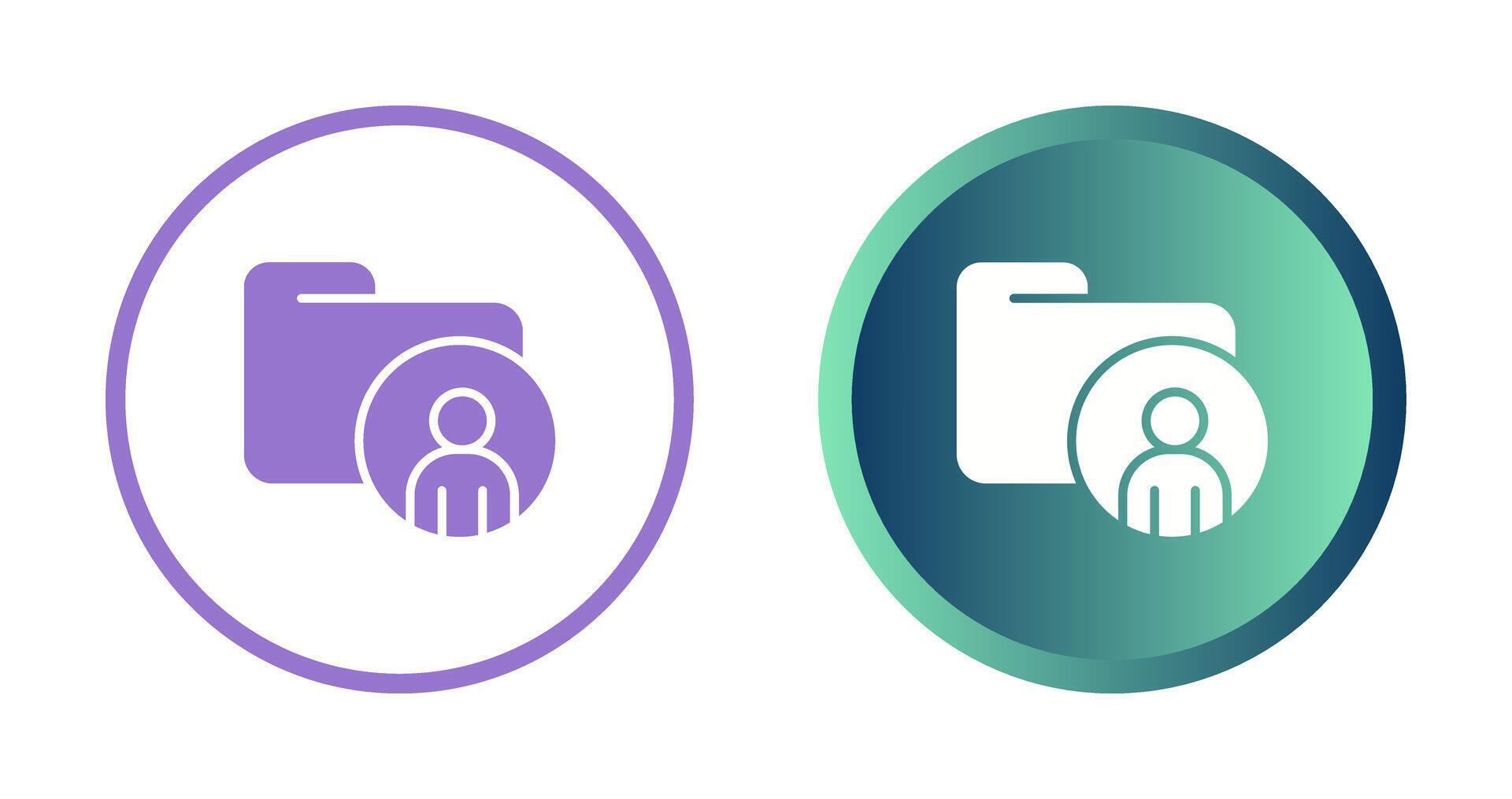 Personal Folder Vector Icon 39064430 Vector Art at Vecteezy