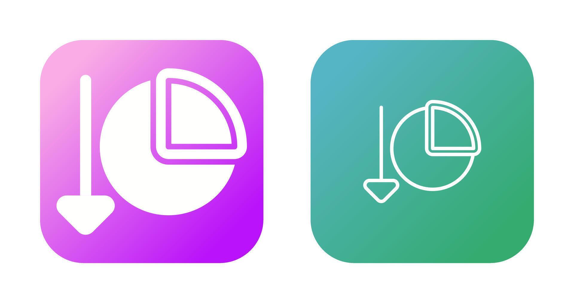 Chart Decreasing Vector Icon 39080532 Vector Art at Vecteezy