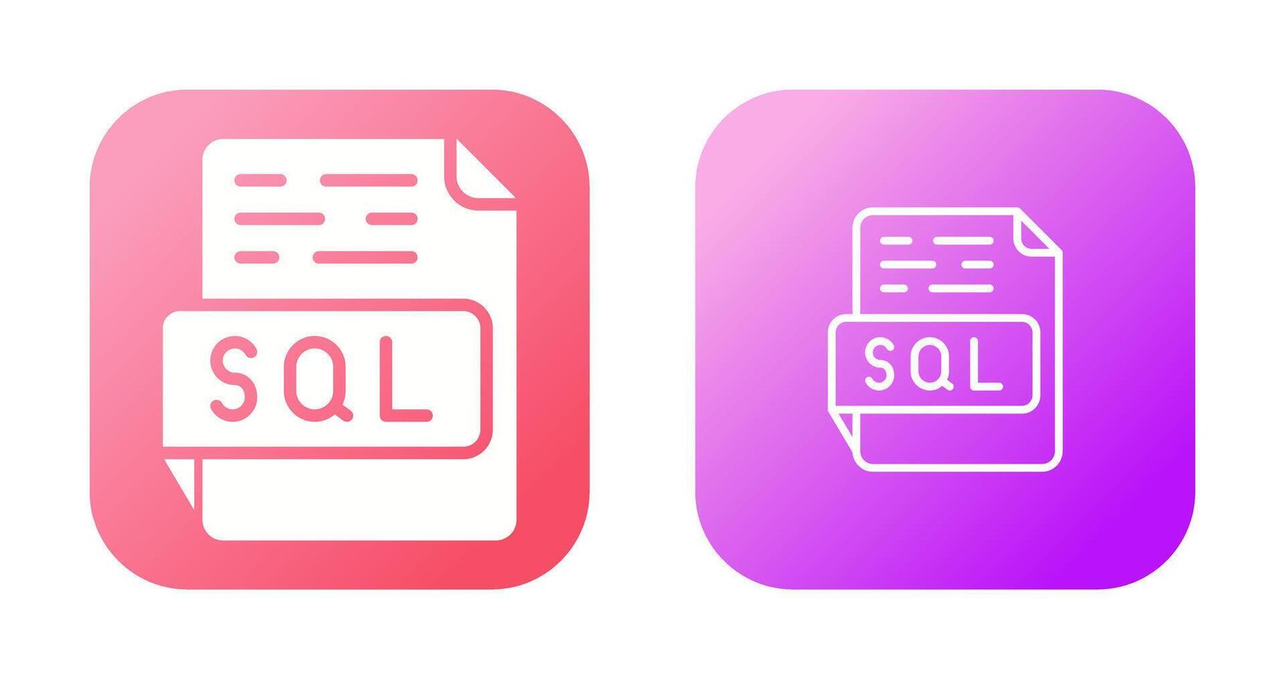 SQL Vector Icon 39080592 Vector Art at Vecteezy