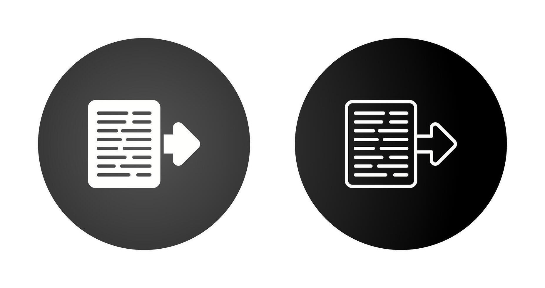 Document Export Vector Icon 39087384 Vector Art at Vecteezy