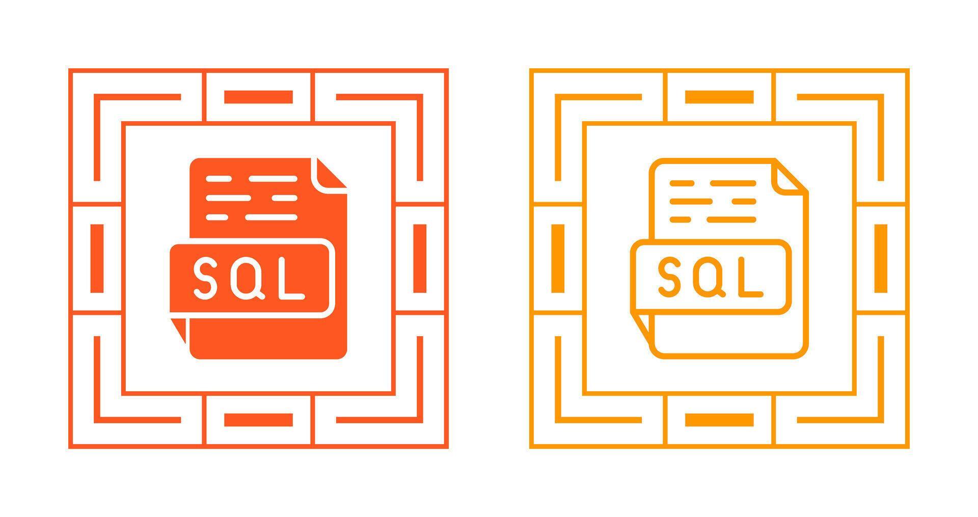 SQL Vector Icon 39088942 Vector Art at Vecteezy
