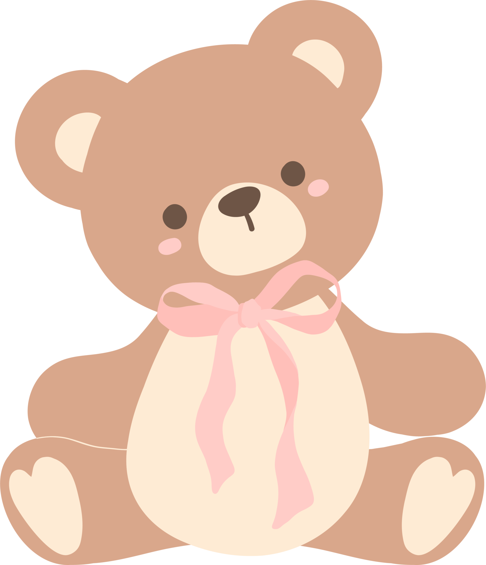 Coquette teddy bear with pink bow 39089173 PNG Coquette teddy bear with pink bow 39089173 PNG
