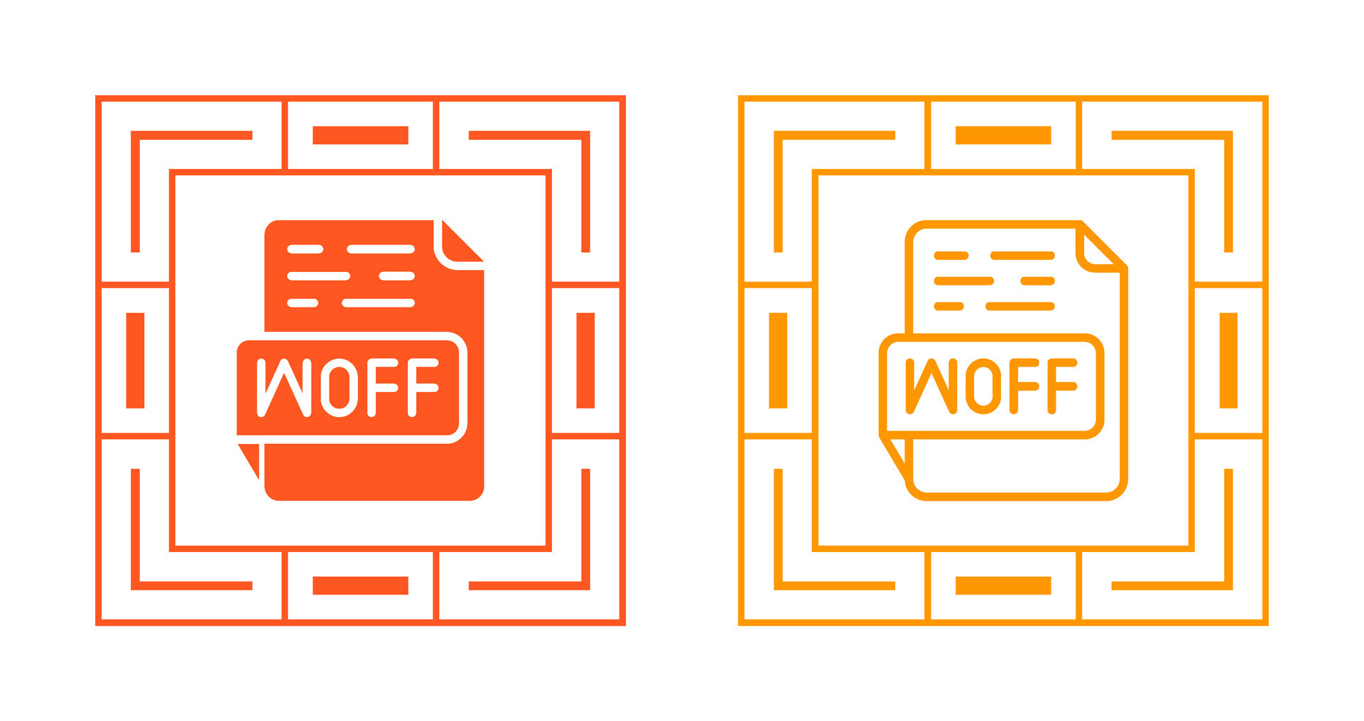 WOFF Vector Icon 39089962 Vector Art at Vecteezy