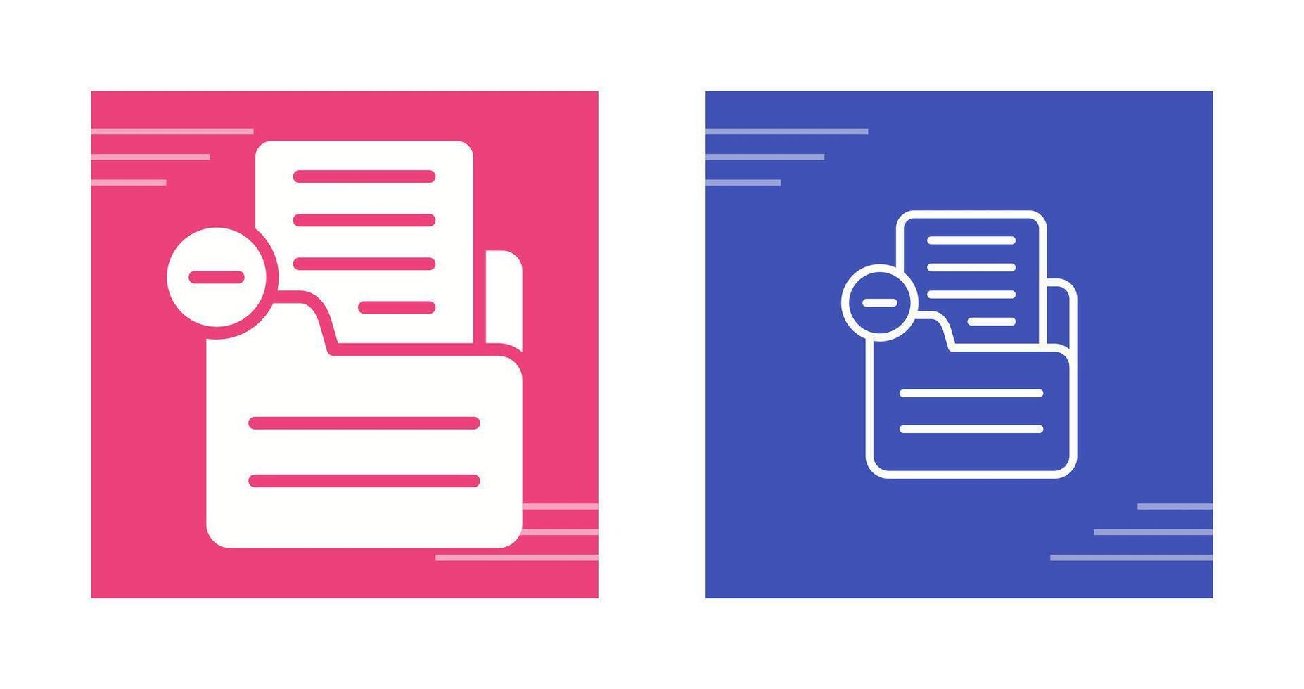 Document Remove Vector Icon 39093963 Vector Art at Vecteezy