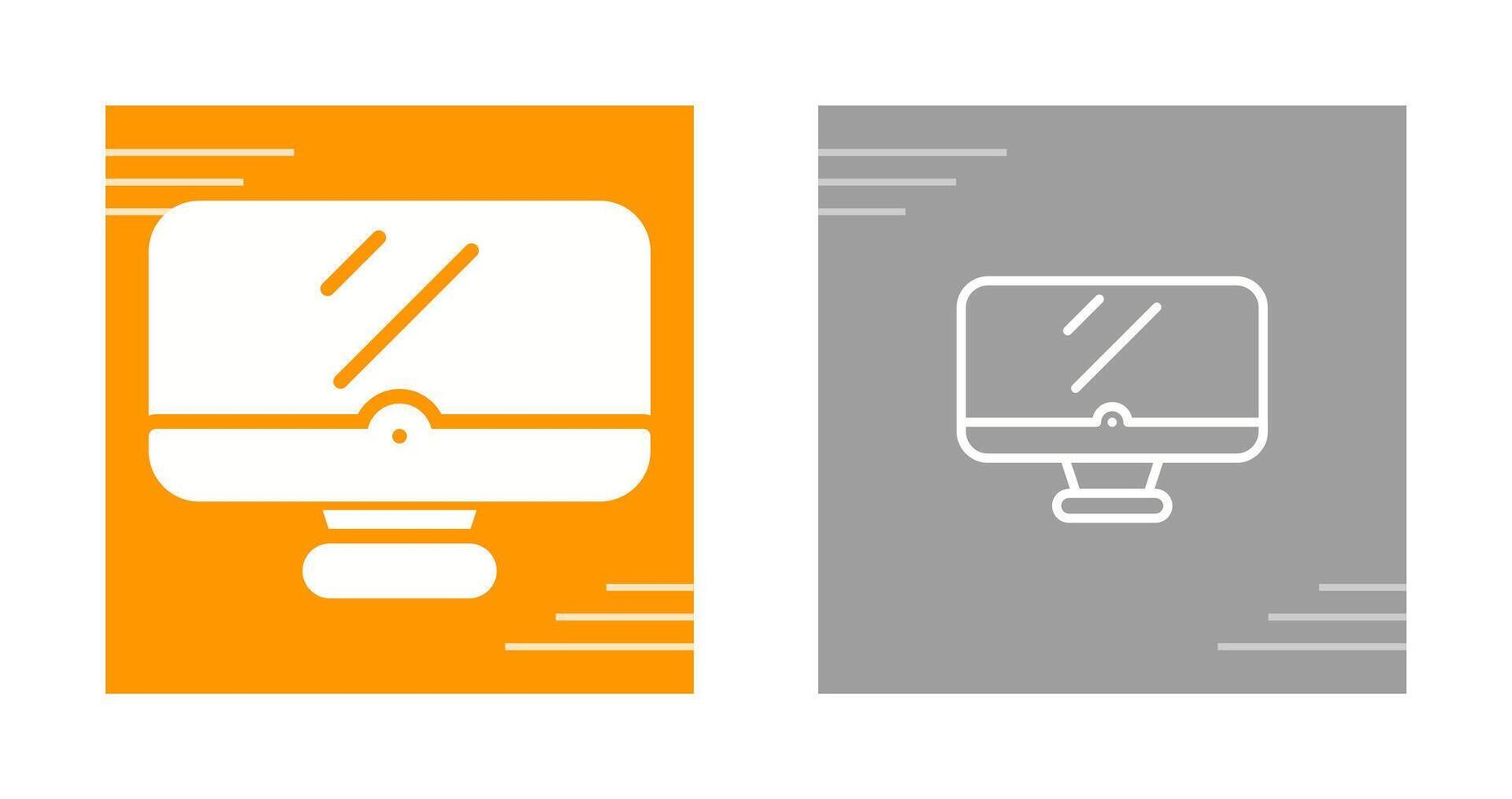 Desktop computer Vector Icon 39095136 Vector Art at Vecteezy