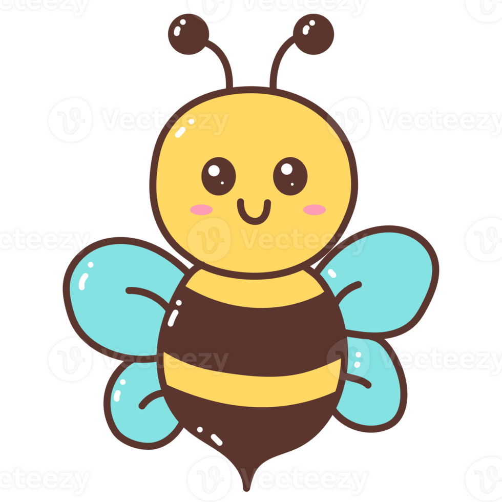 Bee Cartoon Doodle 39095755 Png