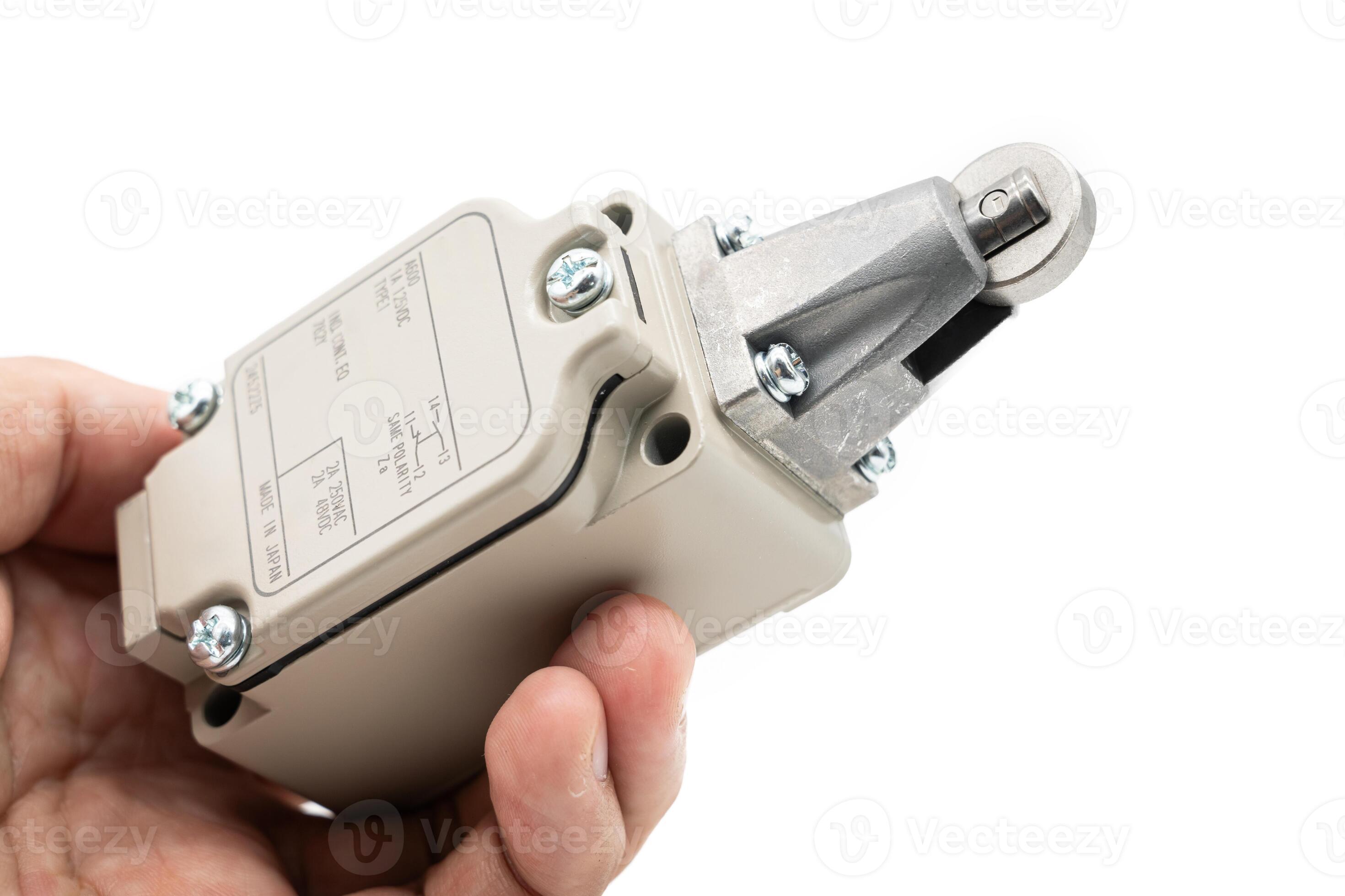 Limit switch sensor of the machine. limit switch for mechanical ...