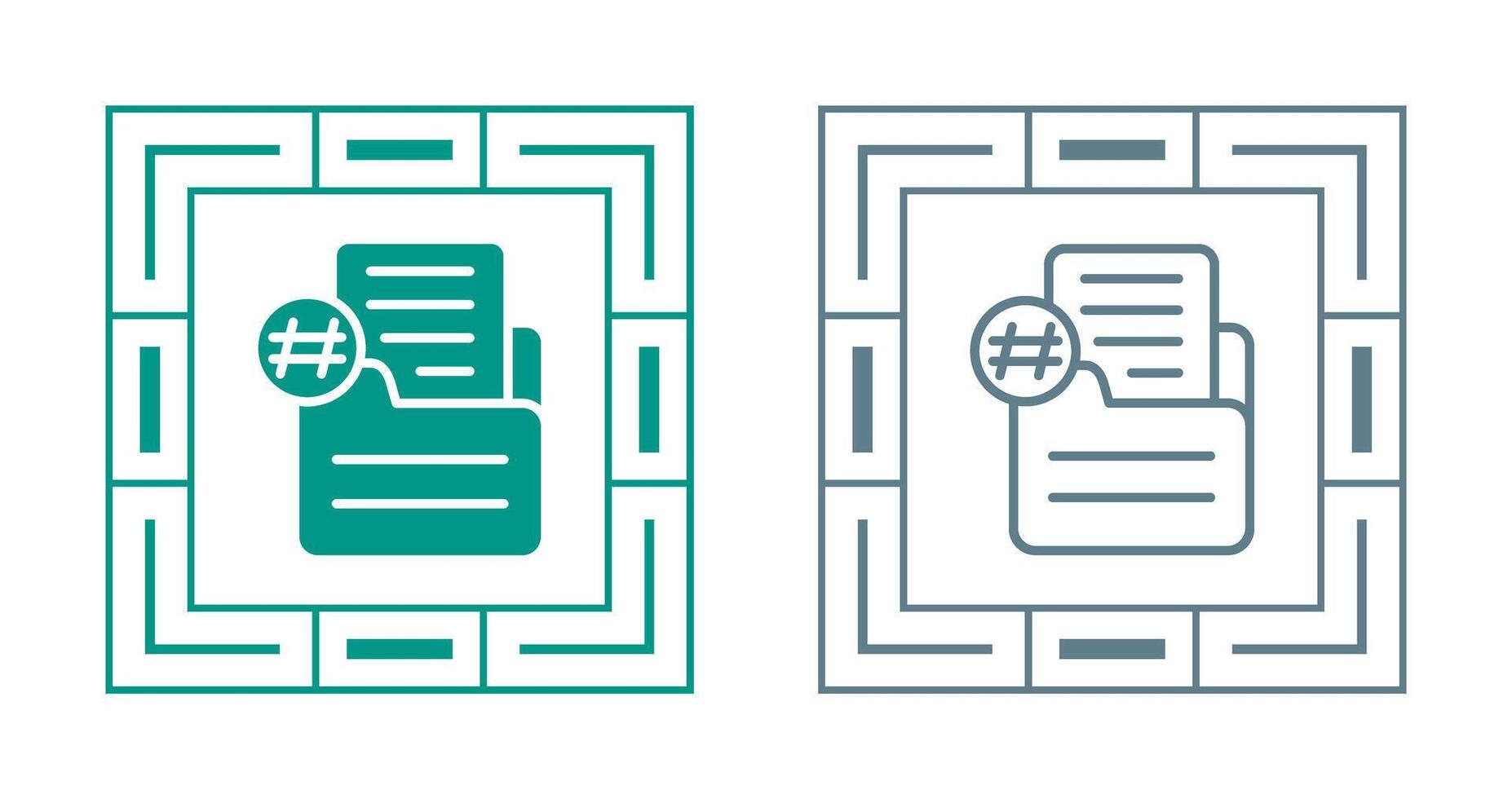Document Numbering Vector Icon 39098827 Vector Art at Vecteezy