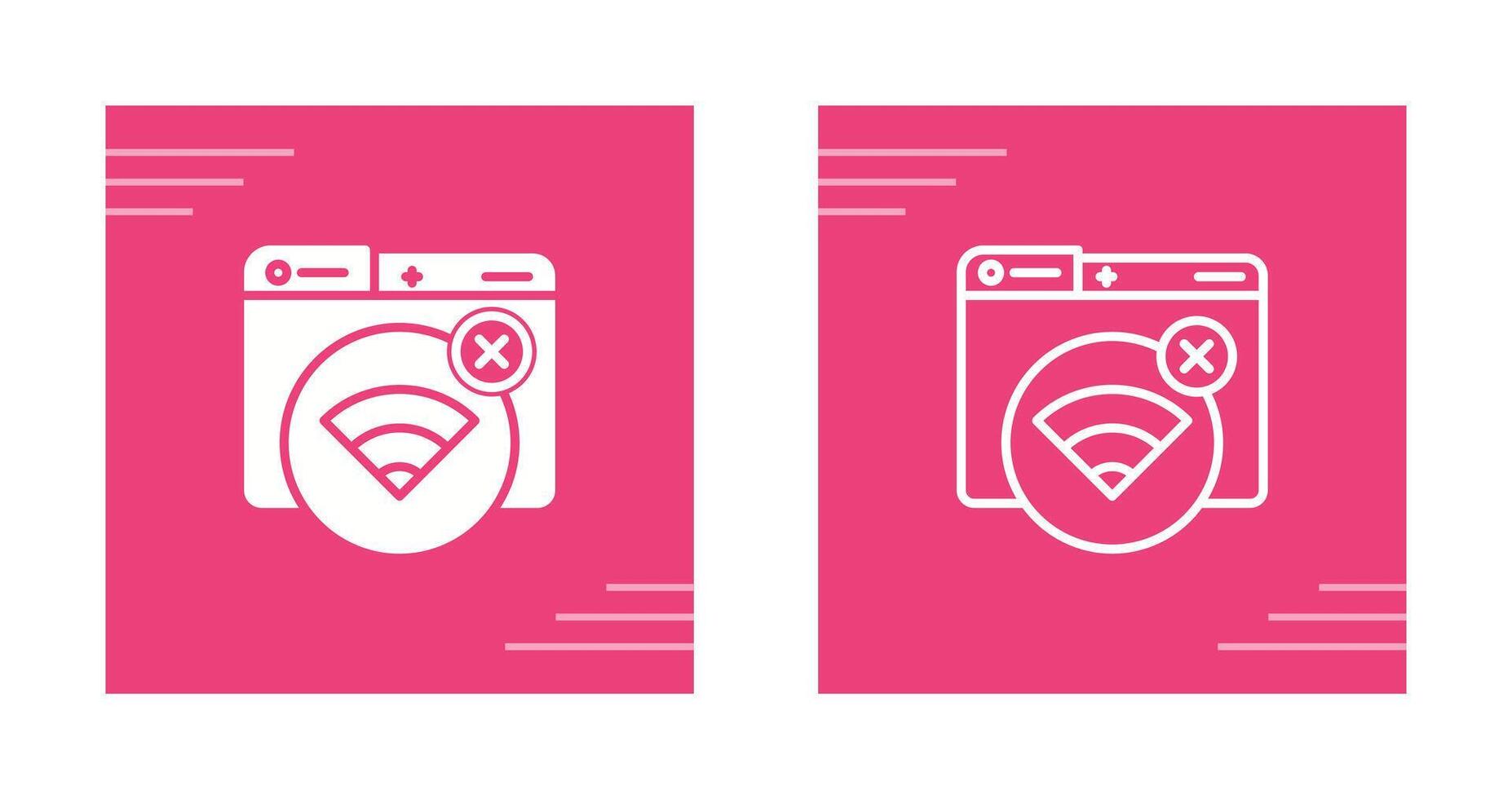 Connection Error Vector Icon 39101085 Vector Art at Vecteezy