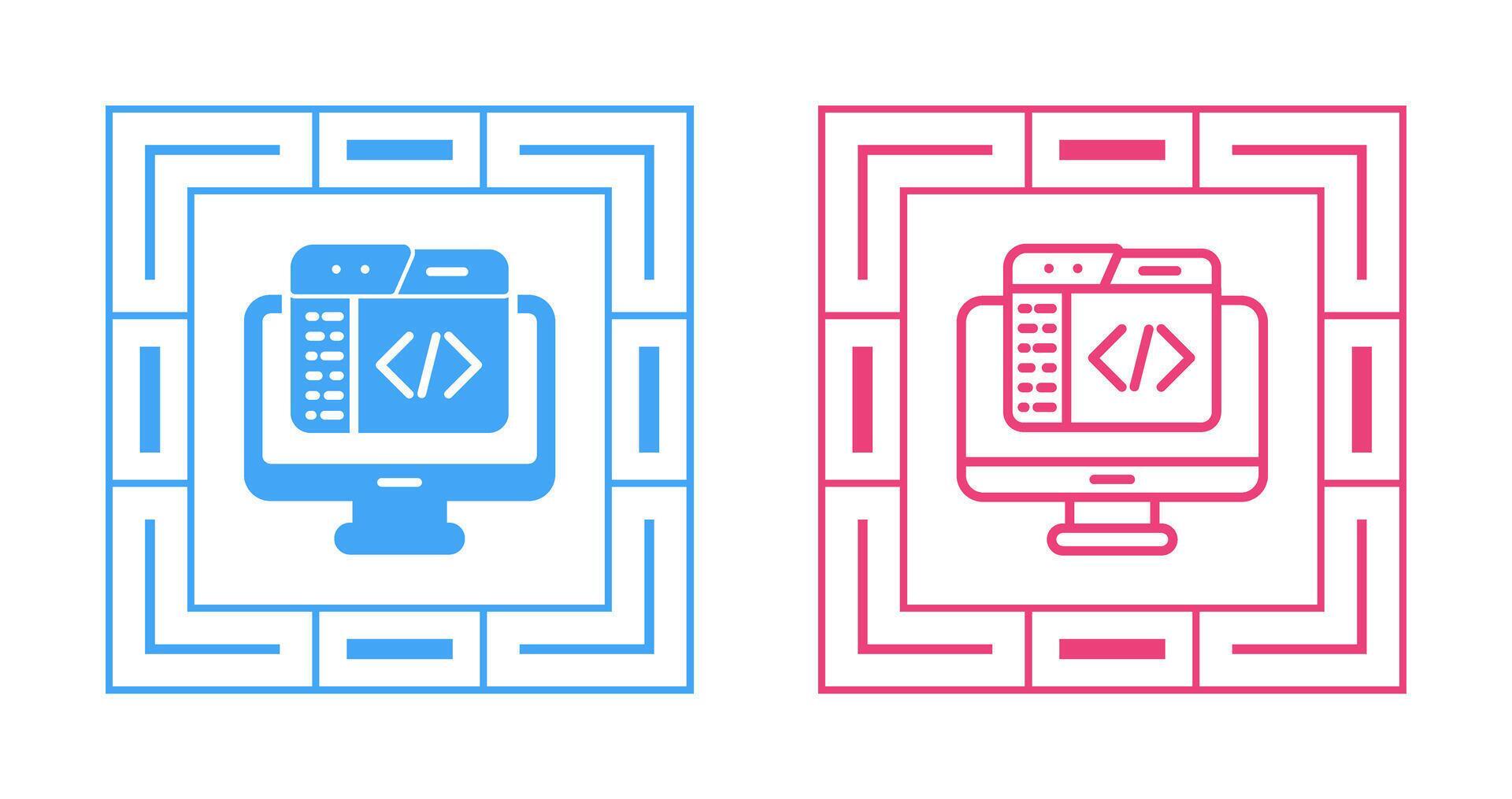 Code Editor Vector Icon 39105212 Vector Art at Vecteezy