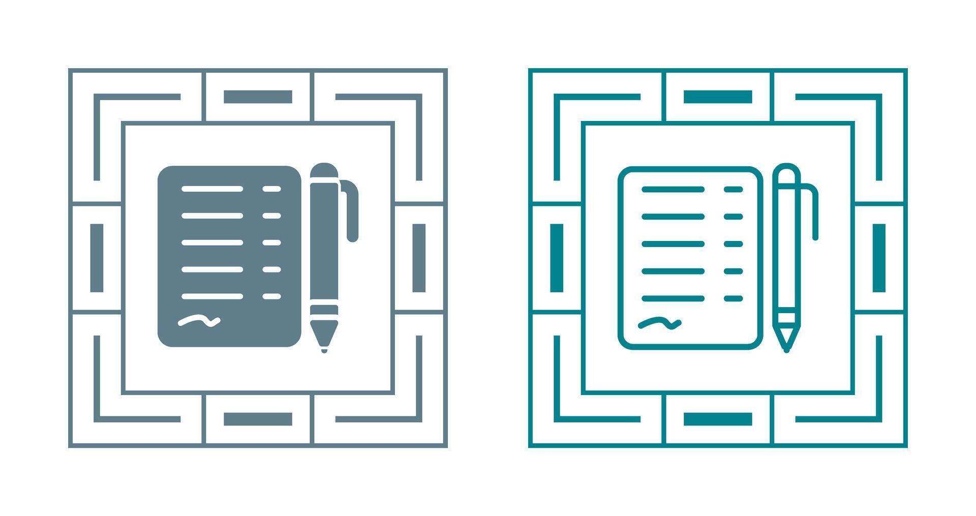 Document Signed Vector Icon 39105826 Vector Art at Vecteezy