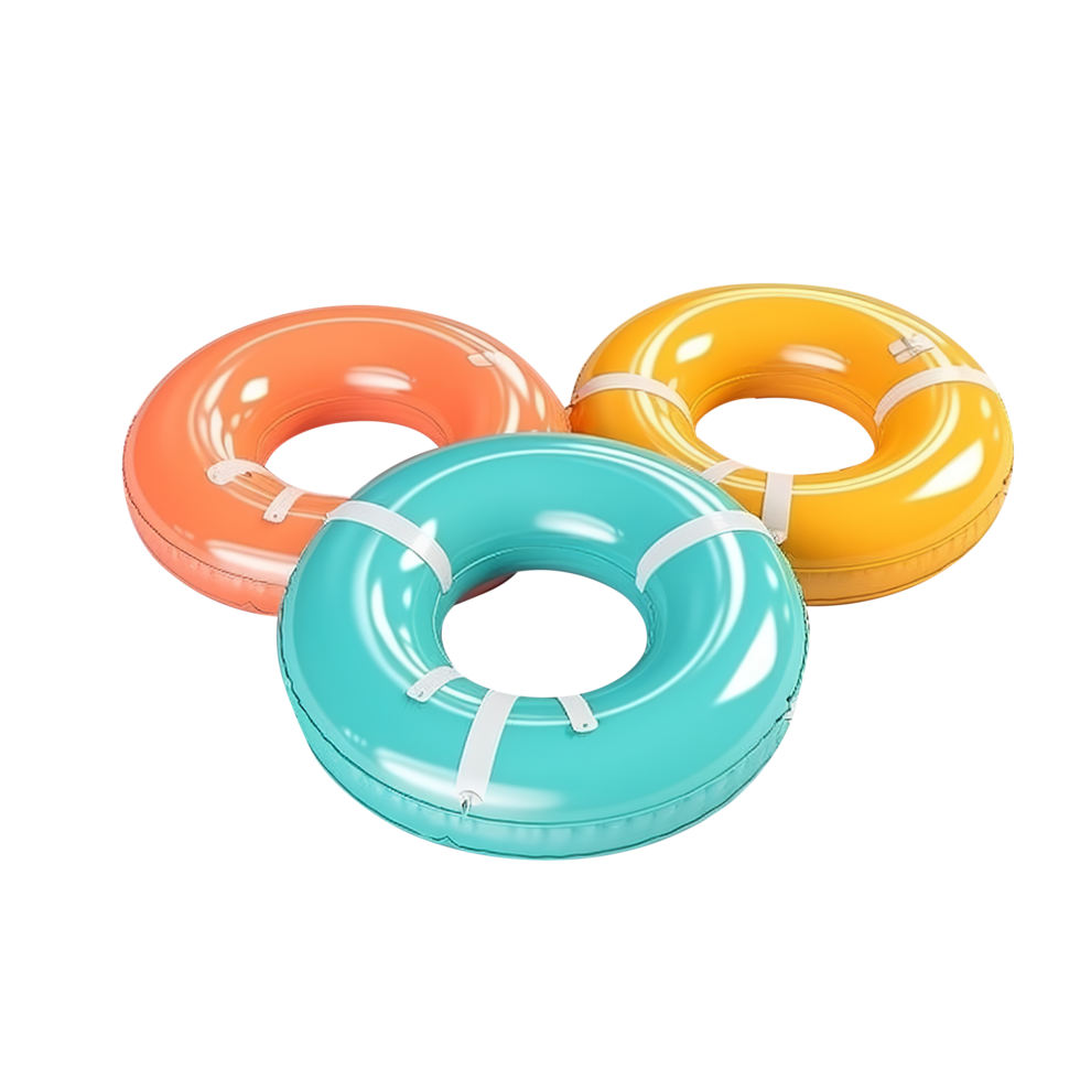 Ai Generated Pool Floaties Isolated On Png Background 39106093 Png