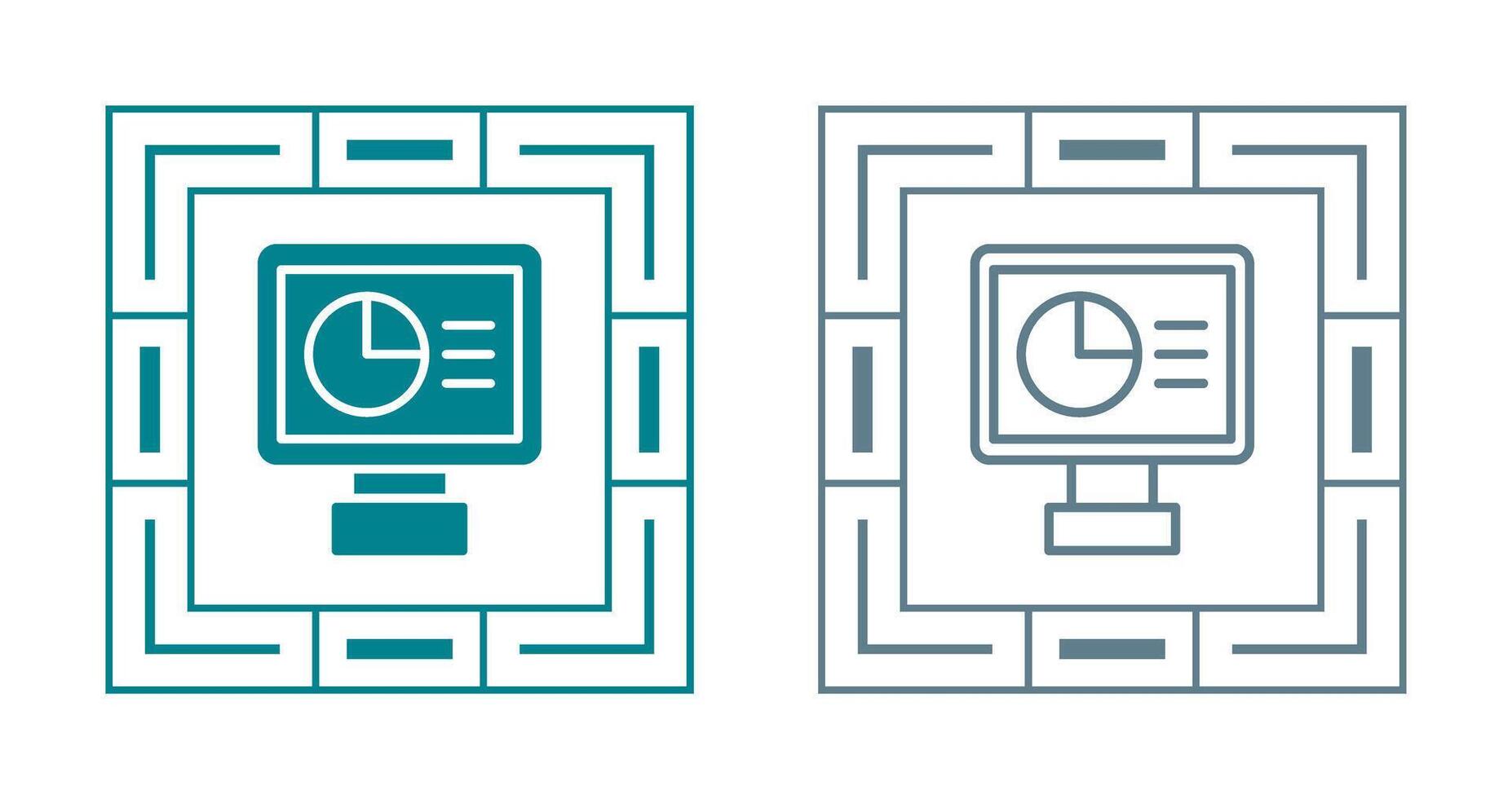 Monitoring Vector Icon 39107202 Vector Art at Vecteezy