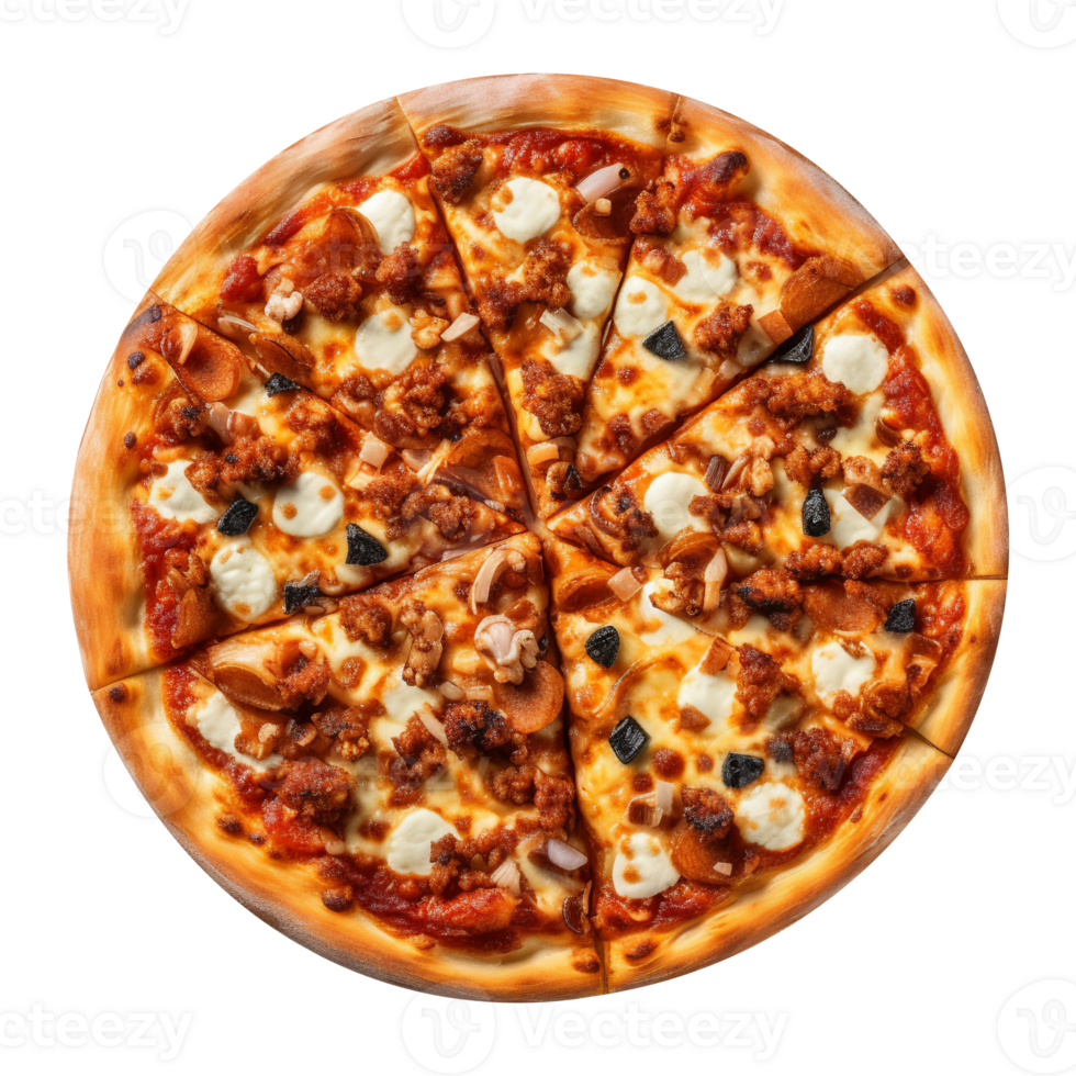 Pizza isolated on background 39109479 PNG