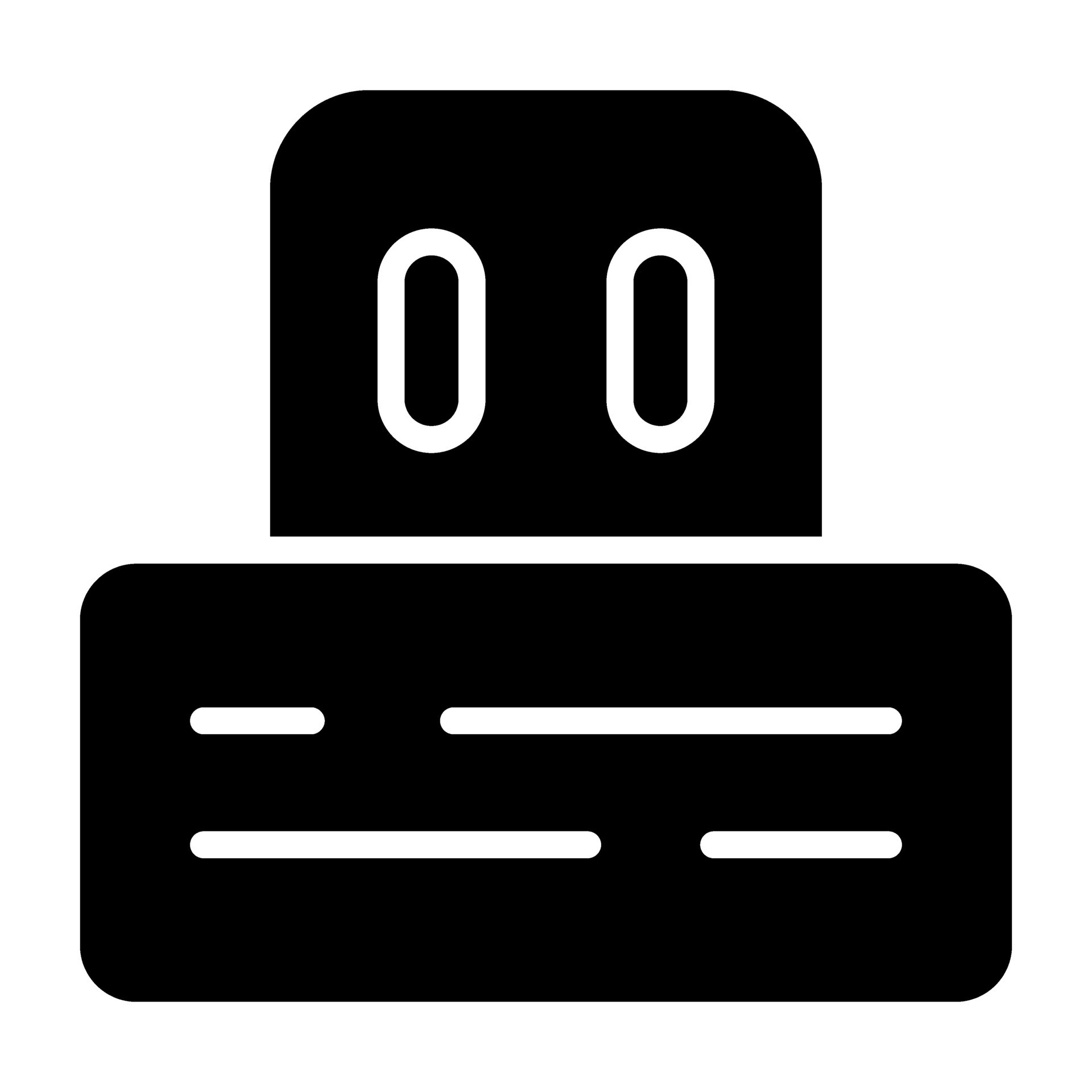 Icono De Vector De Memoria Usb 39113350 Vector En Vecteezy