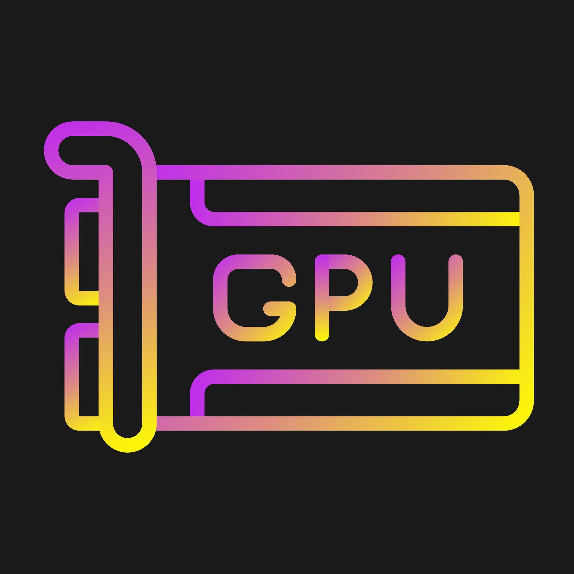 Gpu Vector Icon 39114348 Vector Art at Vecteezy