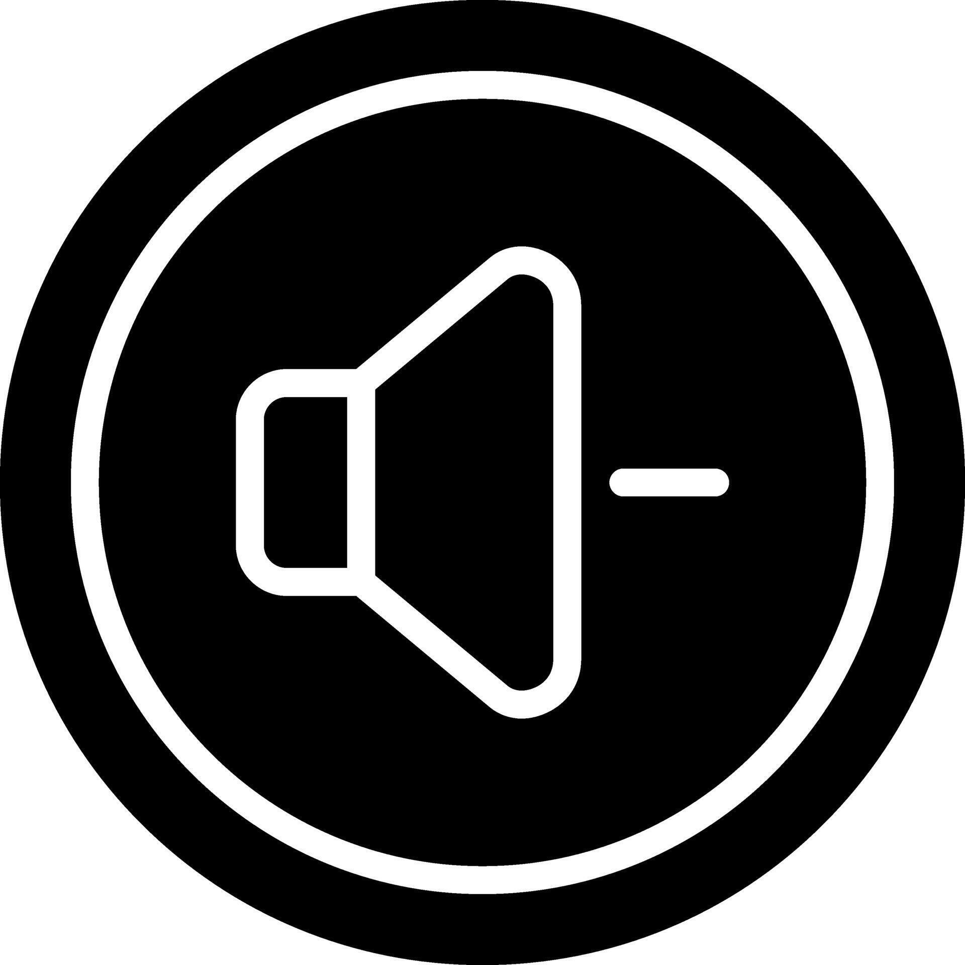 Volume Down Button Vector Icon 39115857 Vector Art at Vecteezy