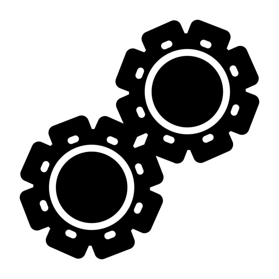 Gears Vector Icon 39116656 Vector Art at Vecteezy