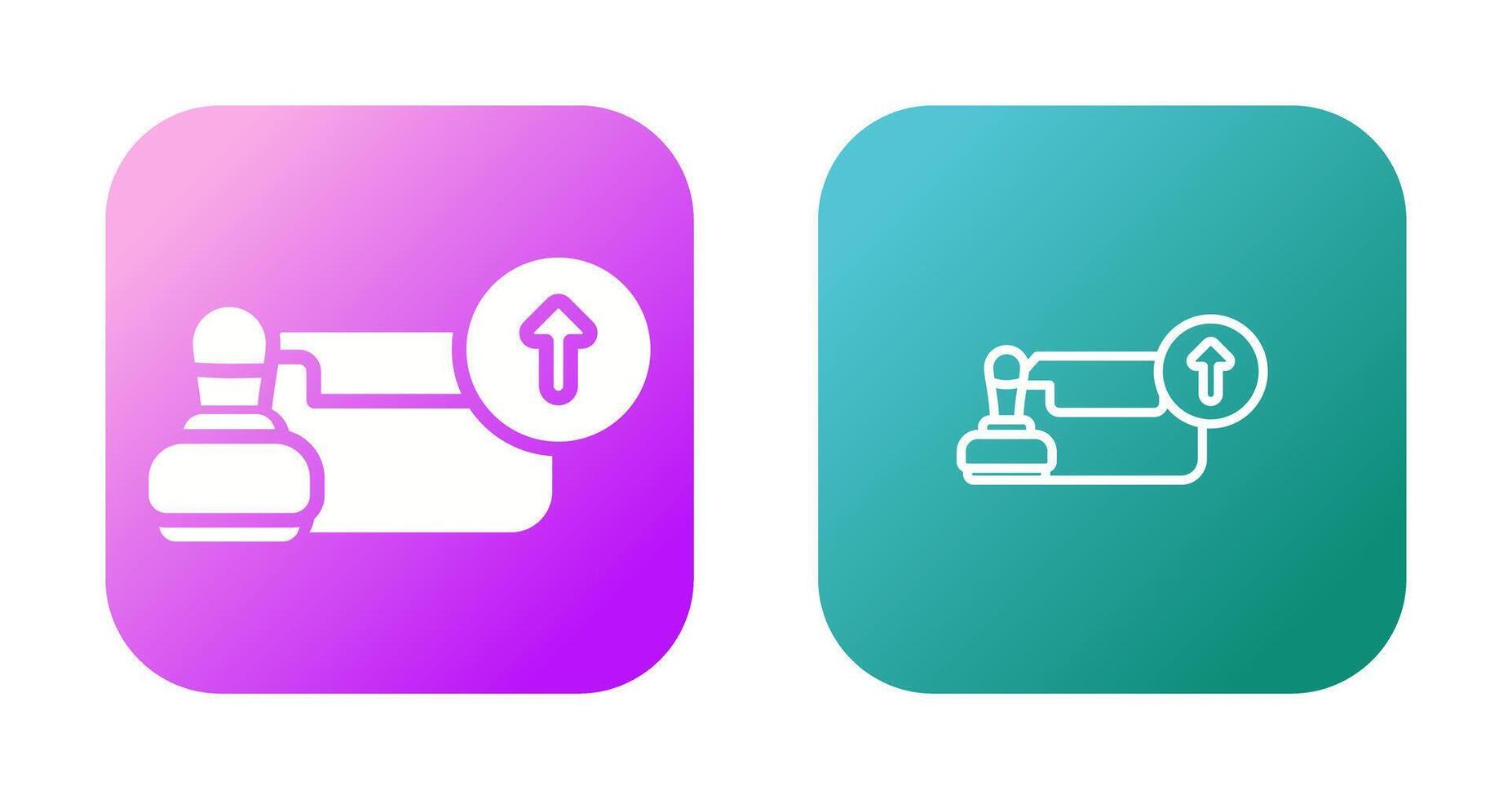 Outbox With Stamp Vector Icon 39119269 Vector Art At Vecteezy