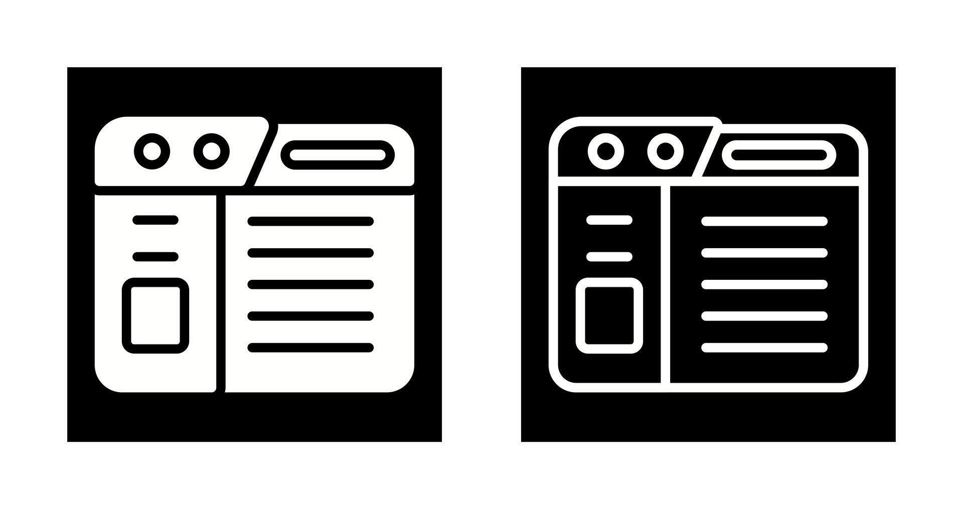 Website Vector Icon 39119891 Vector Art at Vecteezy