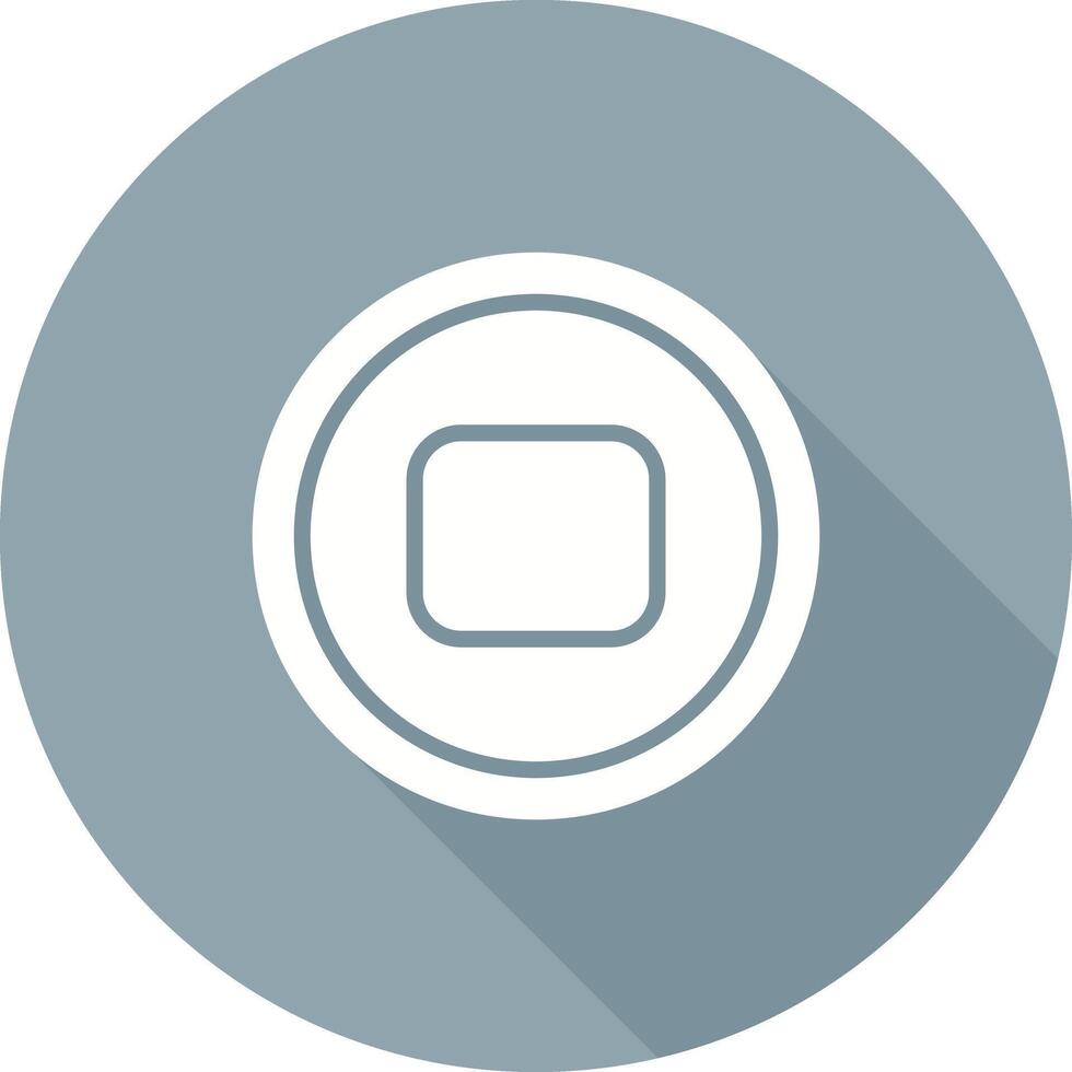 Stop Button Vector Icon 39120643 Vector Art At Vecteezy