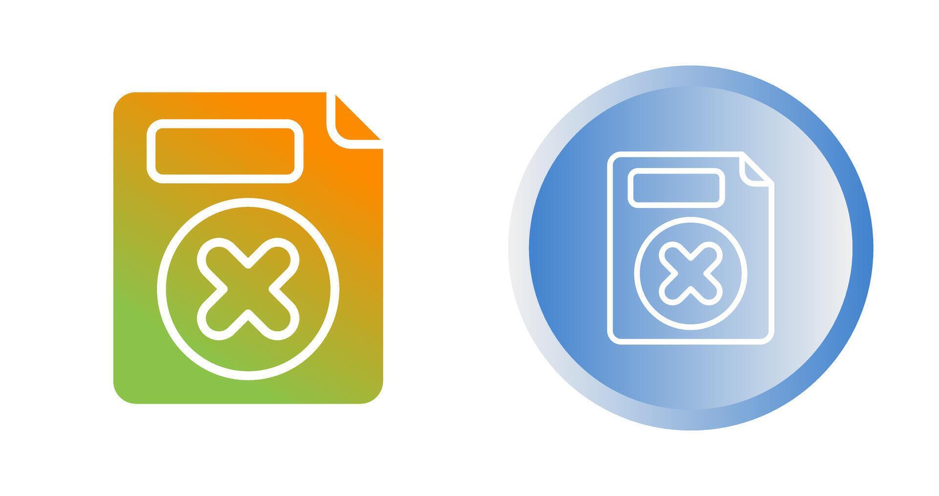 Delete Button Vector Icon 39127084 Vector Art at Vecteezy