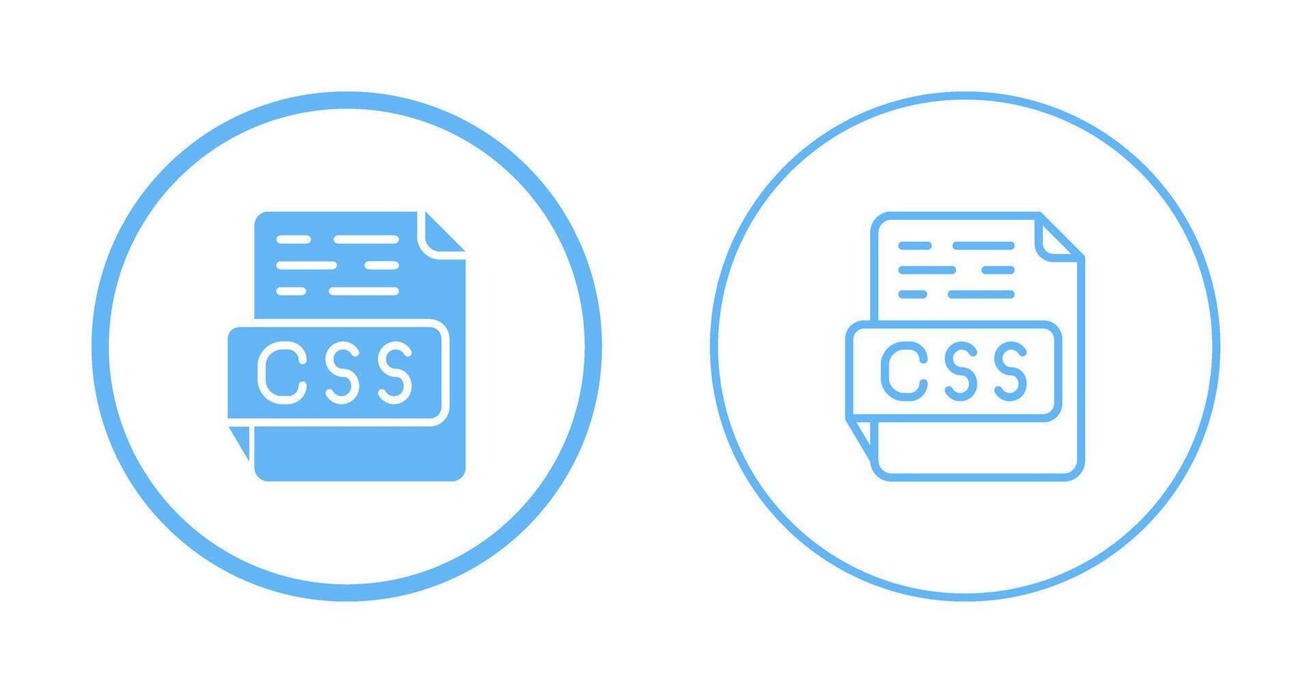 CSS Vector Icon 39130156 Vector Art at Vecteezy