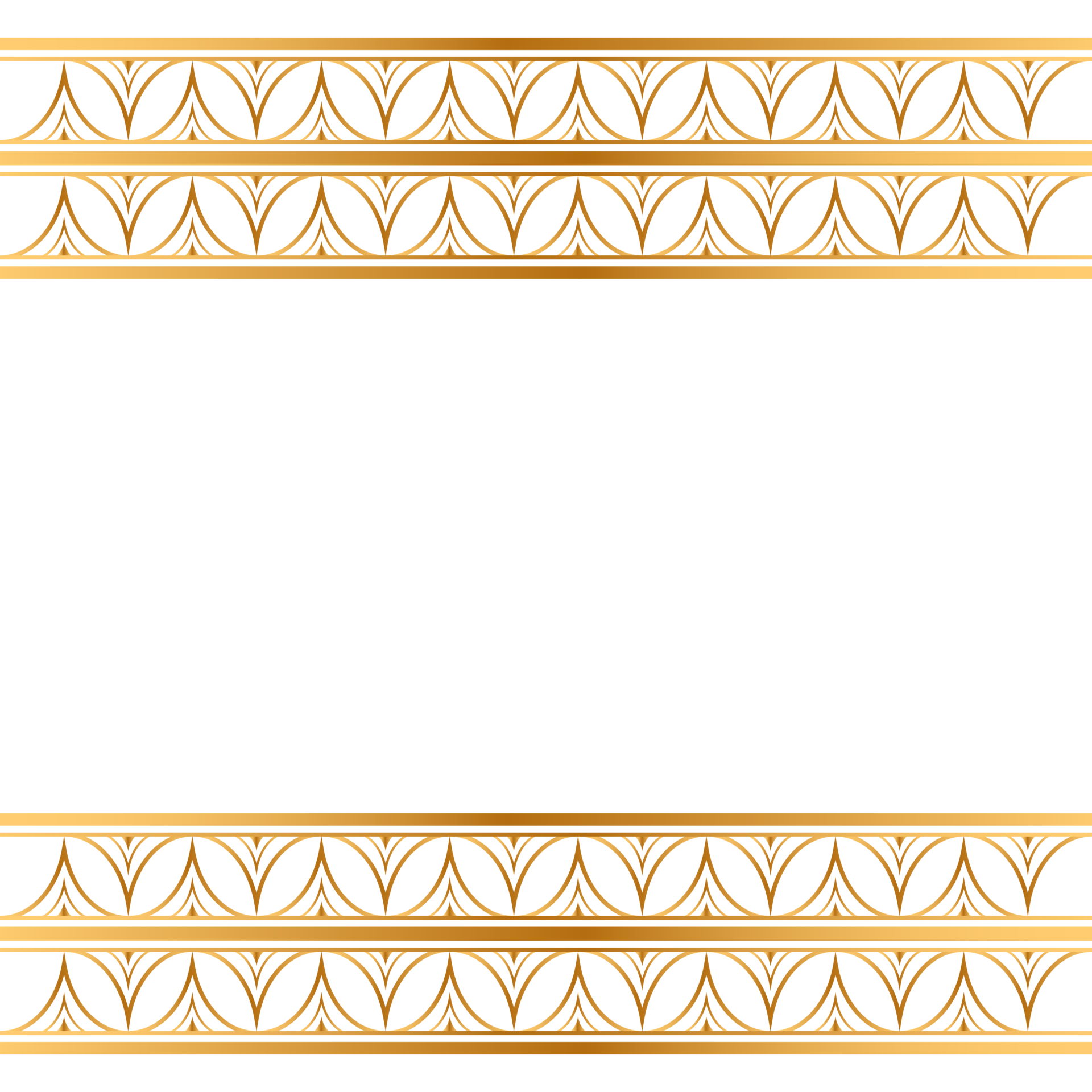 Luxury Islamic Golden Line Lace Border Thai Pattern Ornament Wedding