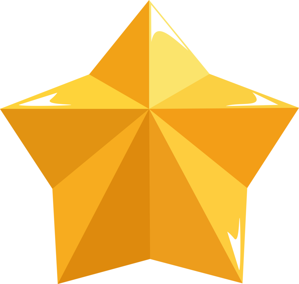 brilhante amarelo Estrela 39135549 PNG