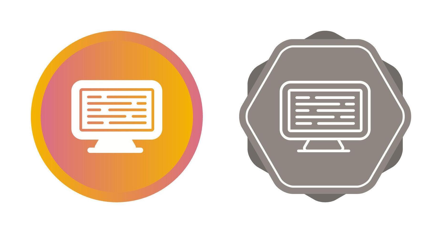 Computer Vector Icon 39136628 Vector Art at Vecteezy