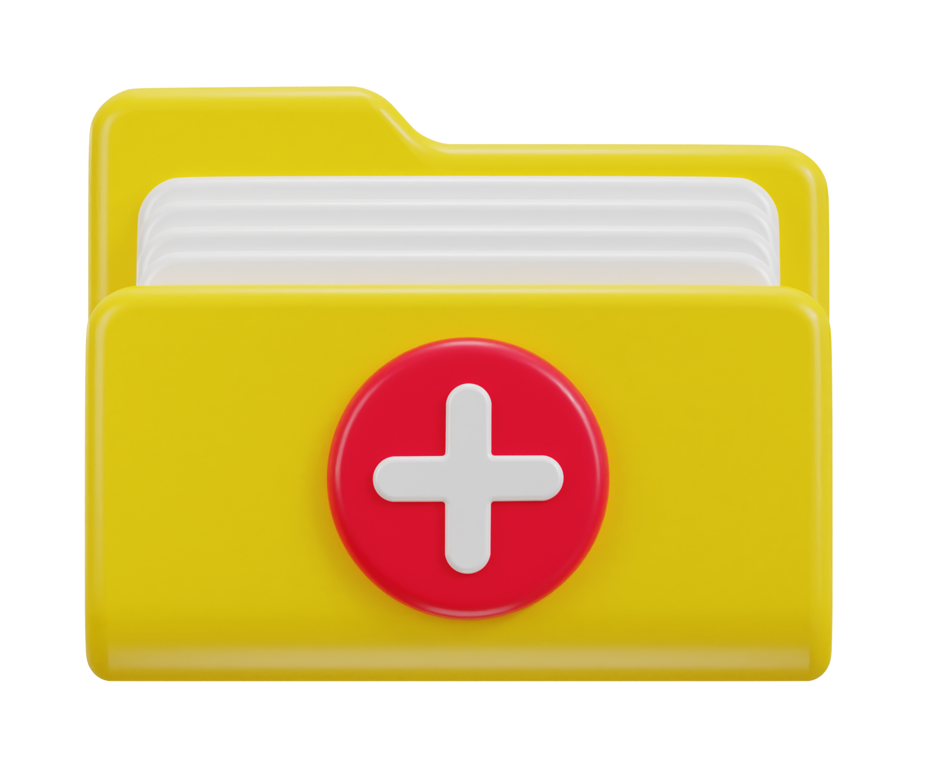 3d add new file folder icon illustration 39138428 PNG 3d add new file folder icon illustration 39138428 PNG