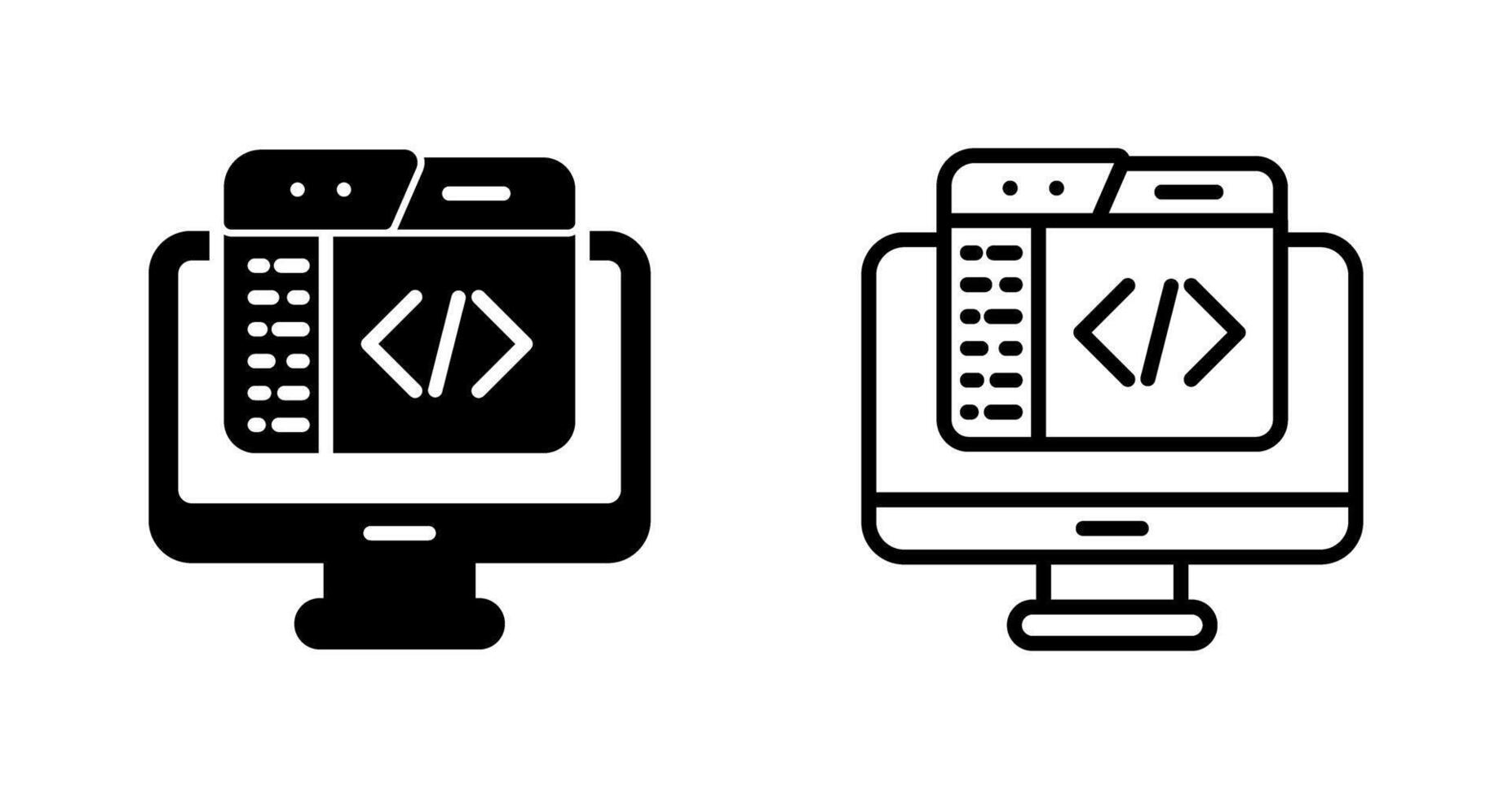 Code Editor Vector Icon 39141091 Vector Art at Vecteezy