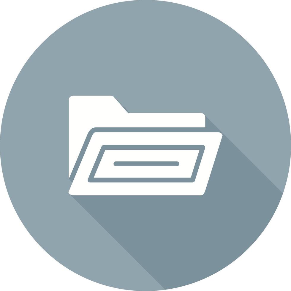 Open File Folder Vector Icon 39142664 Vector Art at Vecteezy