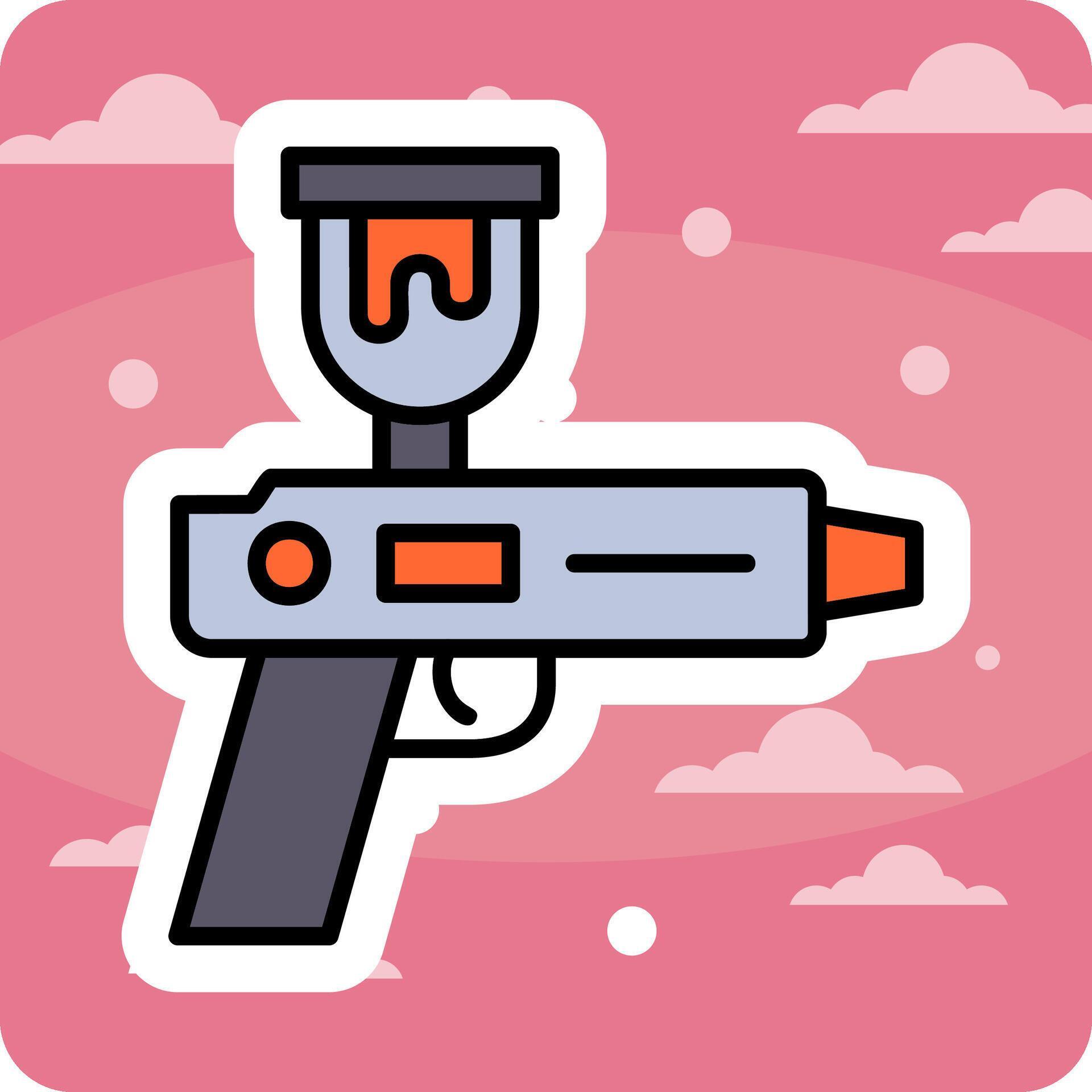 Spray Gun Vector Icon 39144006 Vector Art At Vecteezy