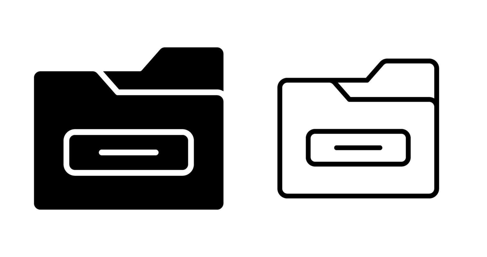 File Folder Vector Icon 39145571 Vector Art at Vecteezy