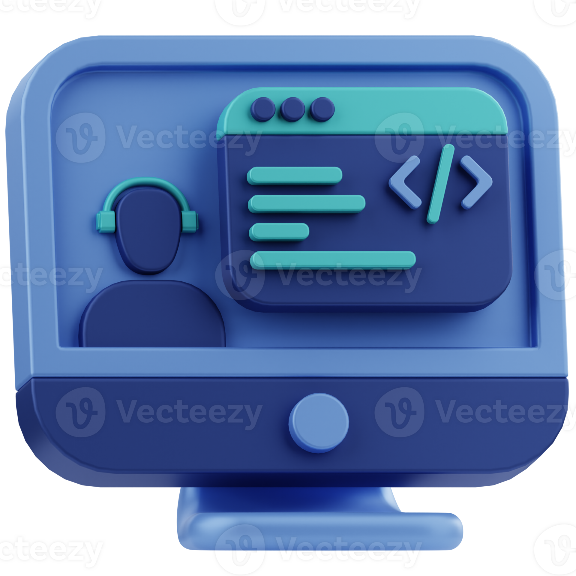 Operator Programing Language 3D Illustration 39145731 PNG