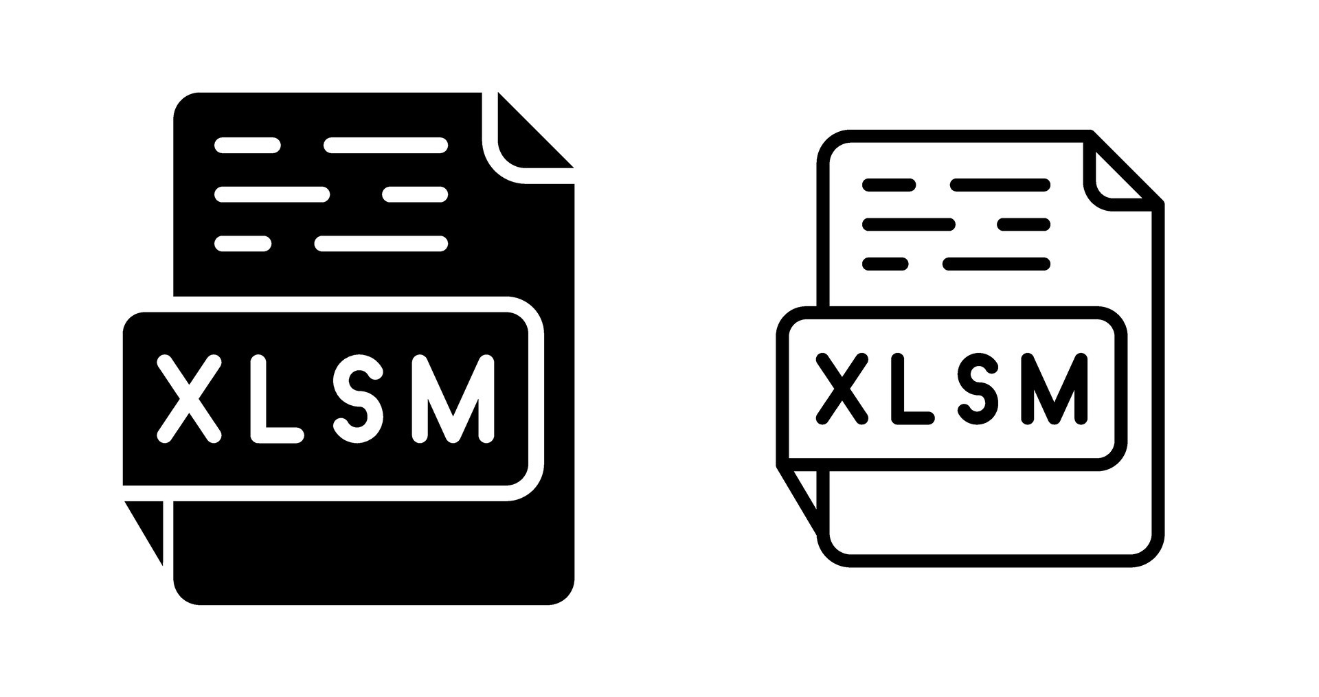 XLSM Vector Icon 39145744 Vector Art at Vecteezy