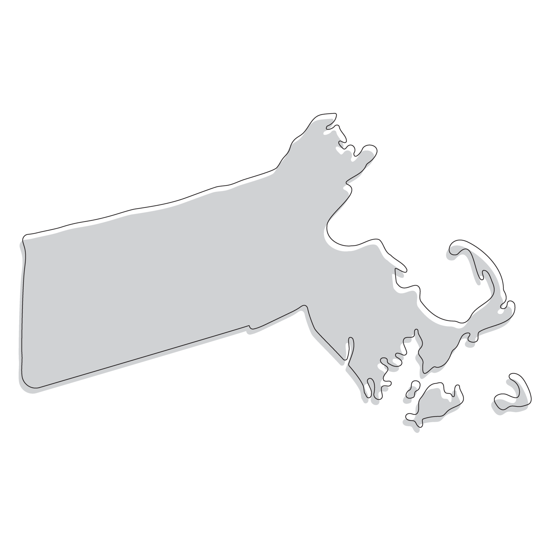 Massachusetts state map. Map of the U.S. state of Massachusetts ... Massachusetts state map. Map of the U.S. state of Massachusetts ...
