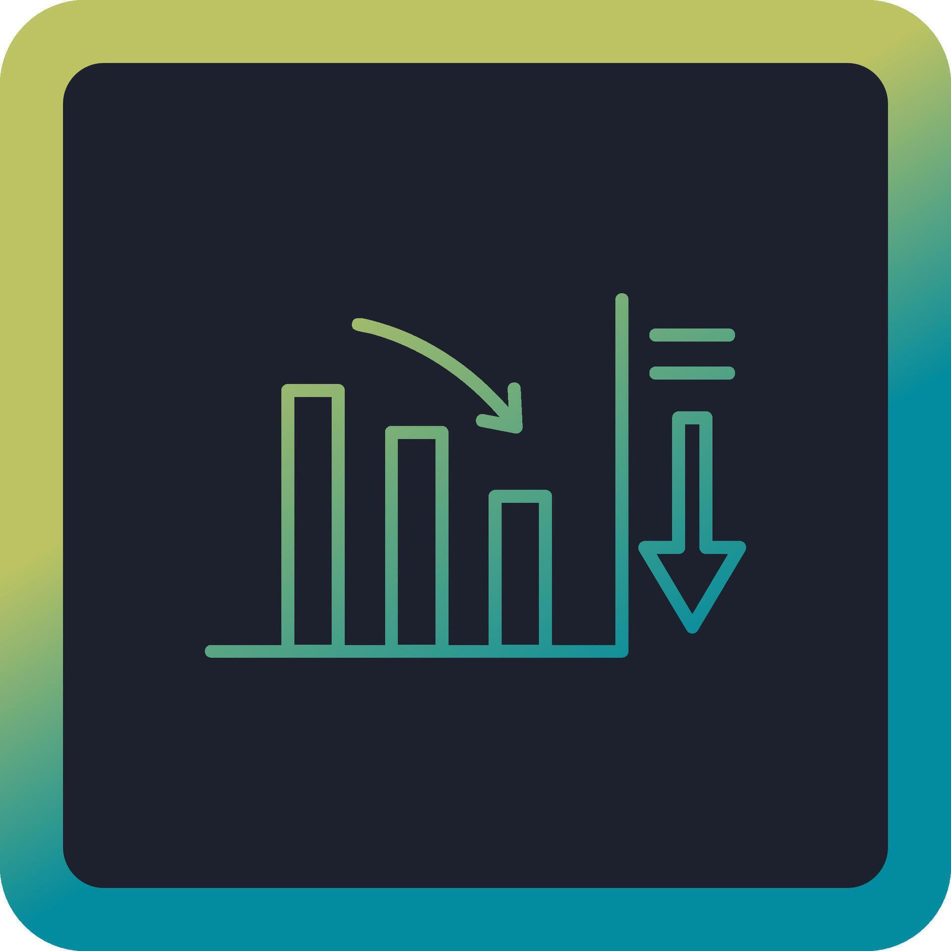 Decrease Vector Icon 39153469 Vector Art at Vecteezy