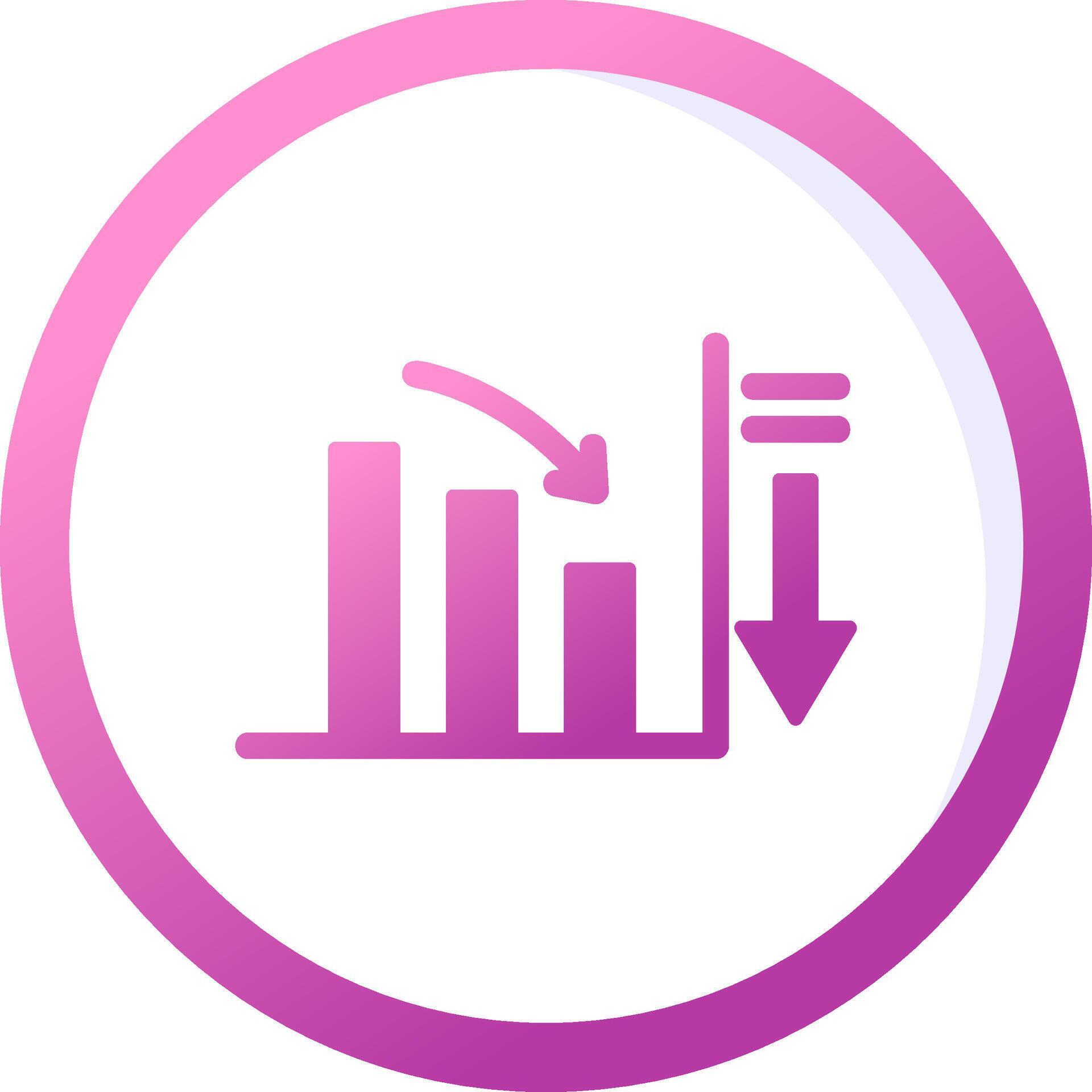 Decrease Vector Icon 39157928 Vector Art at Vecteezy