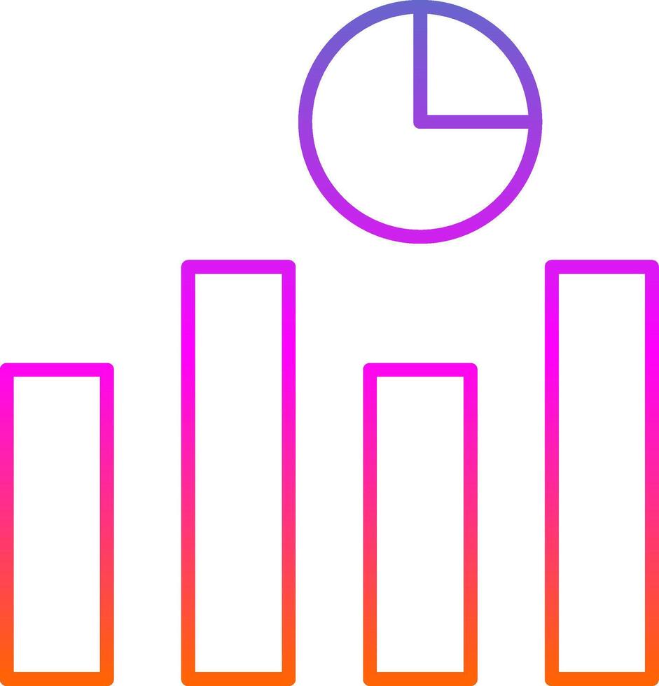 Analytics Line Gradient Icon 39160712 Vector Art At Vecteezy