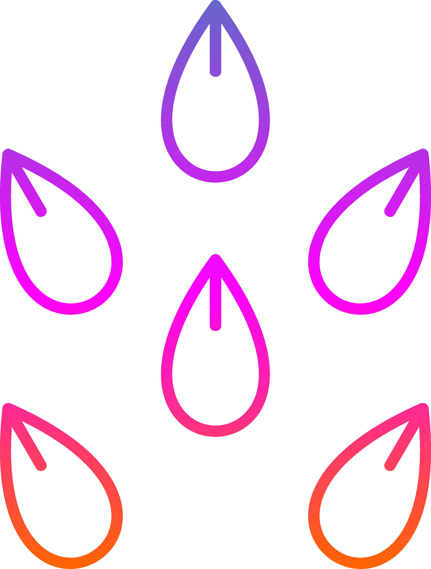 Seeds Line Gradient Icon 39166307 Vector Art at Vecteezy