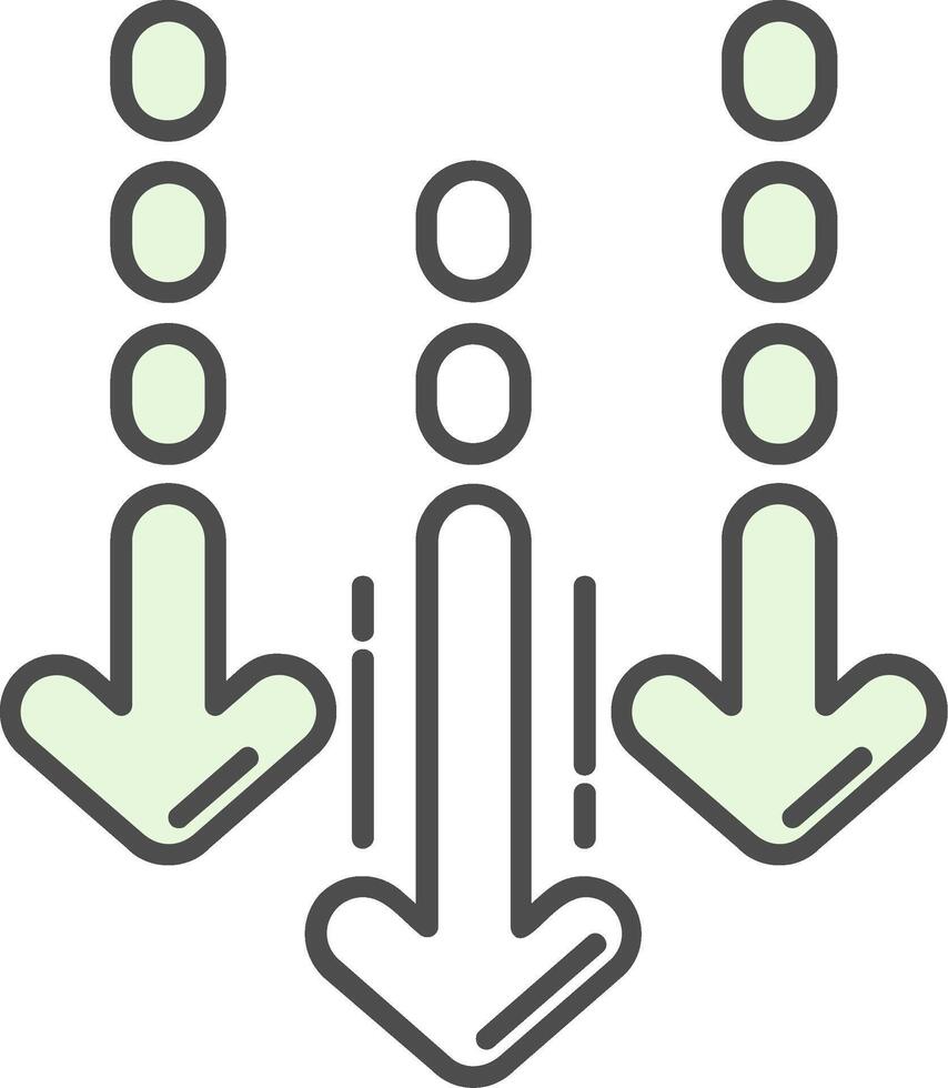 Decrease Green Light Fillay Icon 39168355 Vector Art at Vecteezy