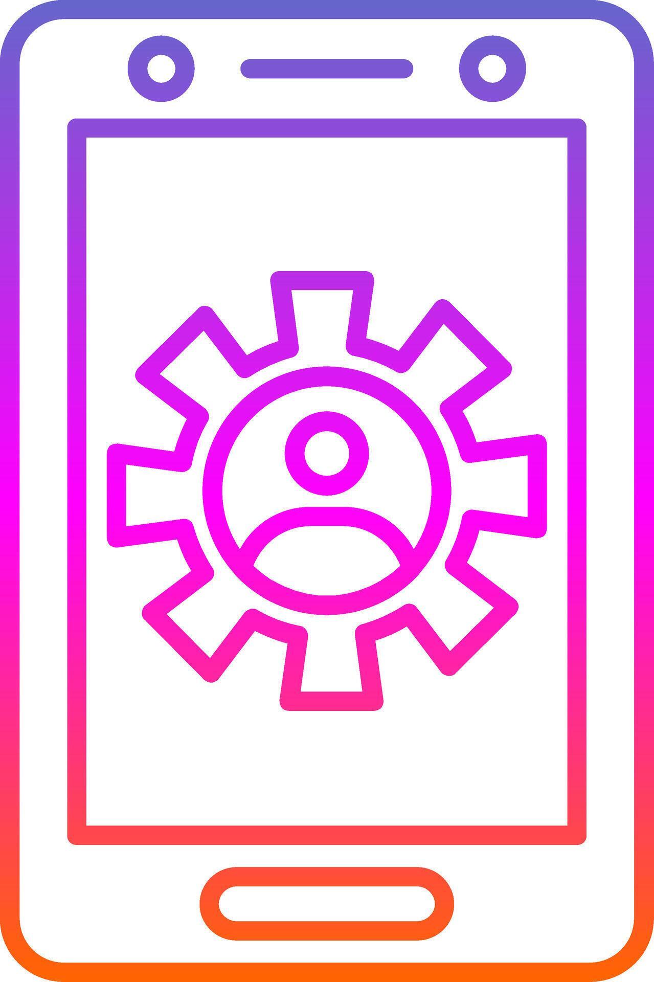 Setting Line Gradient Icon 39170067 Vector Art At Vecteezy