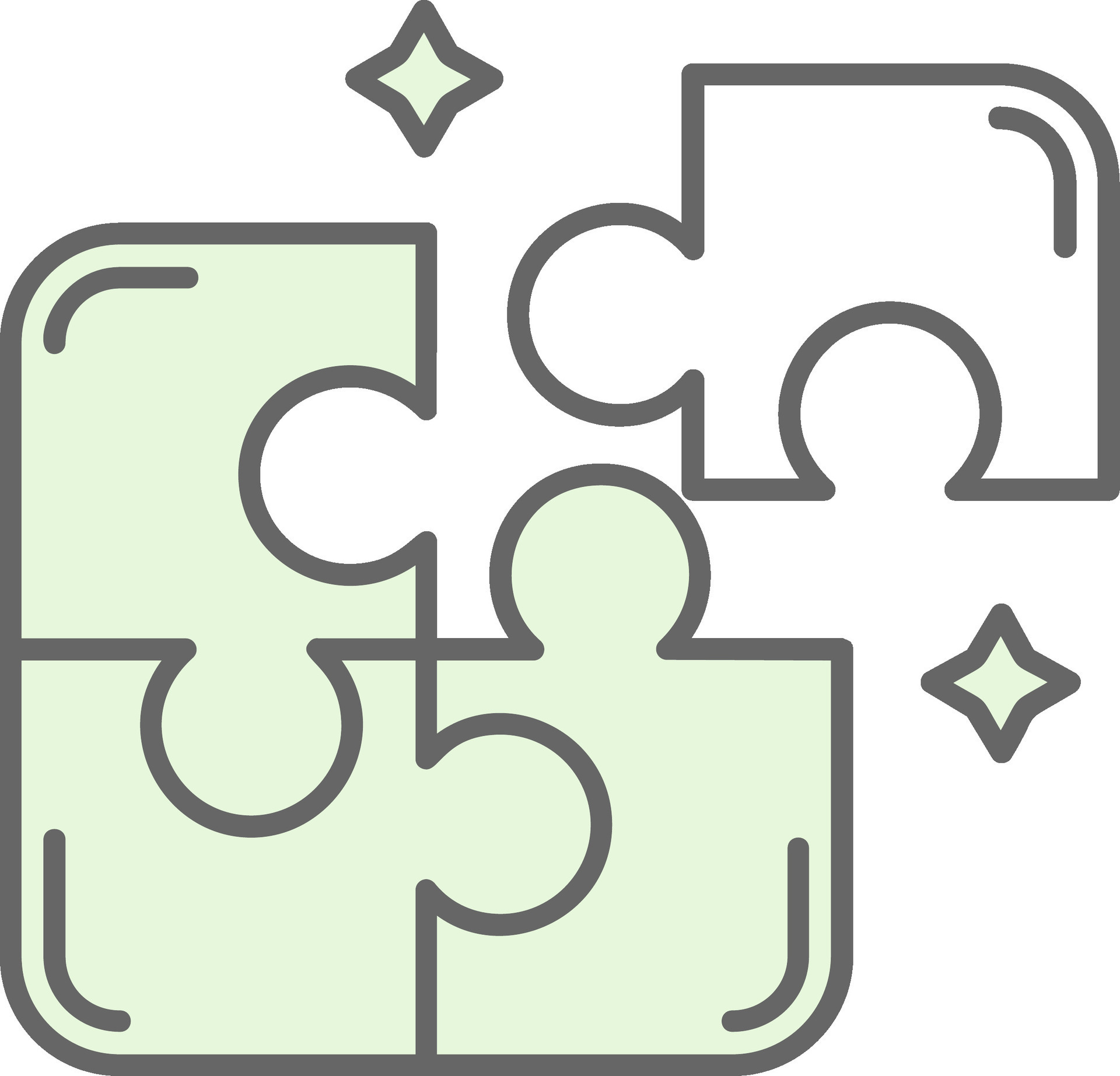 Puzzle Green Light Fillay Icon 39170923 Vector Art at Vecteezy