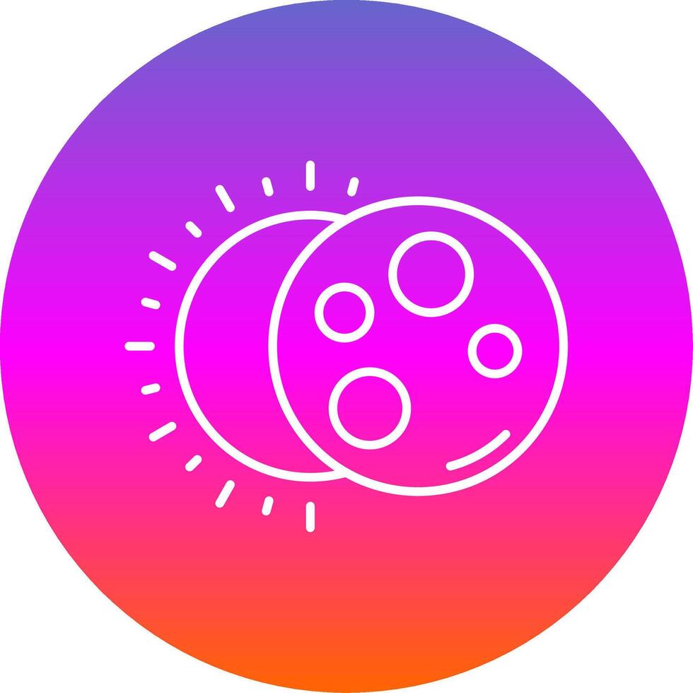 Eclipse Line Gradient Circle Icon 39179376 Vector Art at Vecteezy