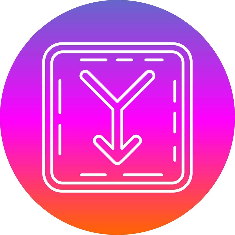 Merge Line Gradient Circle Icon 39180909 Vector Art at Vecteezy Merge Line Gradient Circle Icon 39180909 Vector Art at Vecteezy