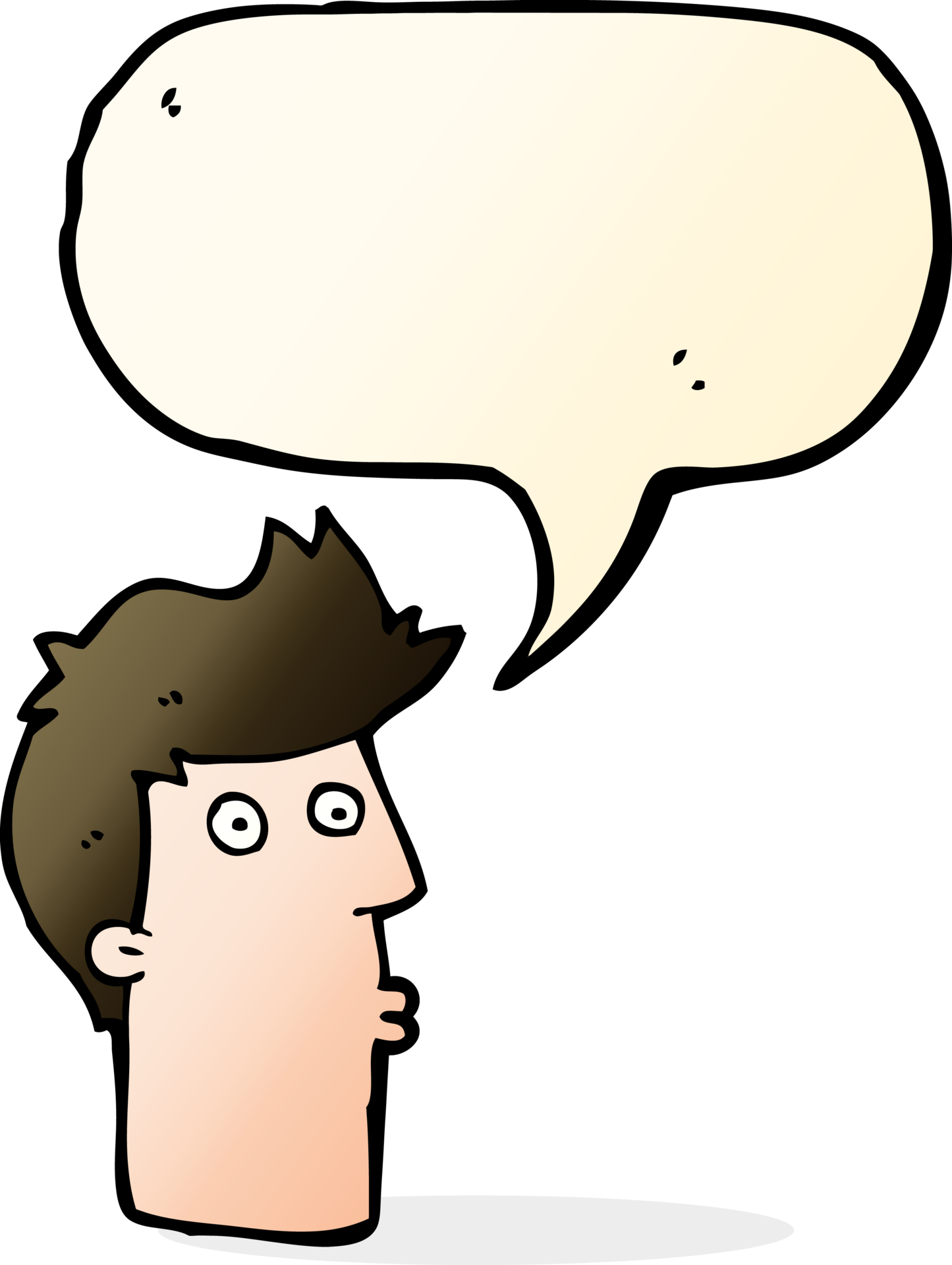 Cartoon Surprised Man With Speech Bubble 39181434 PNG cartoon-surprised-man-with-speech-bubble-39181434-png