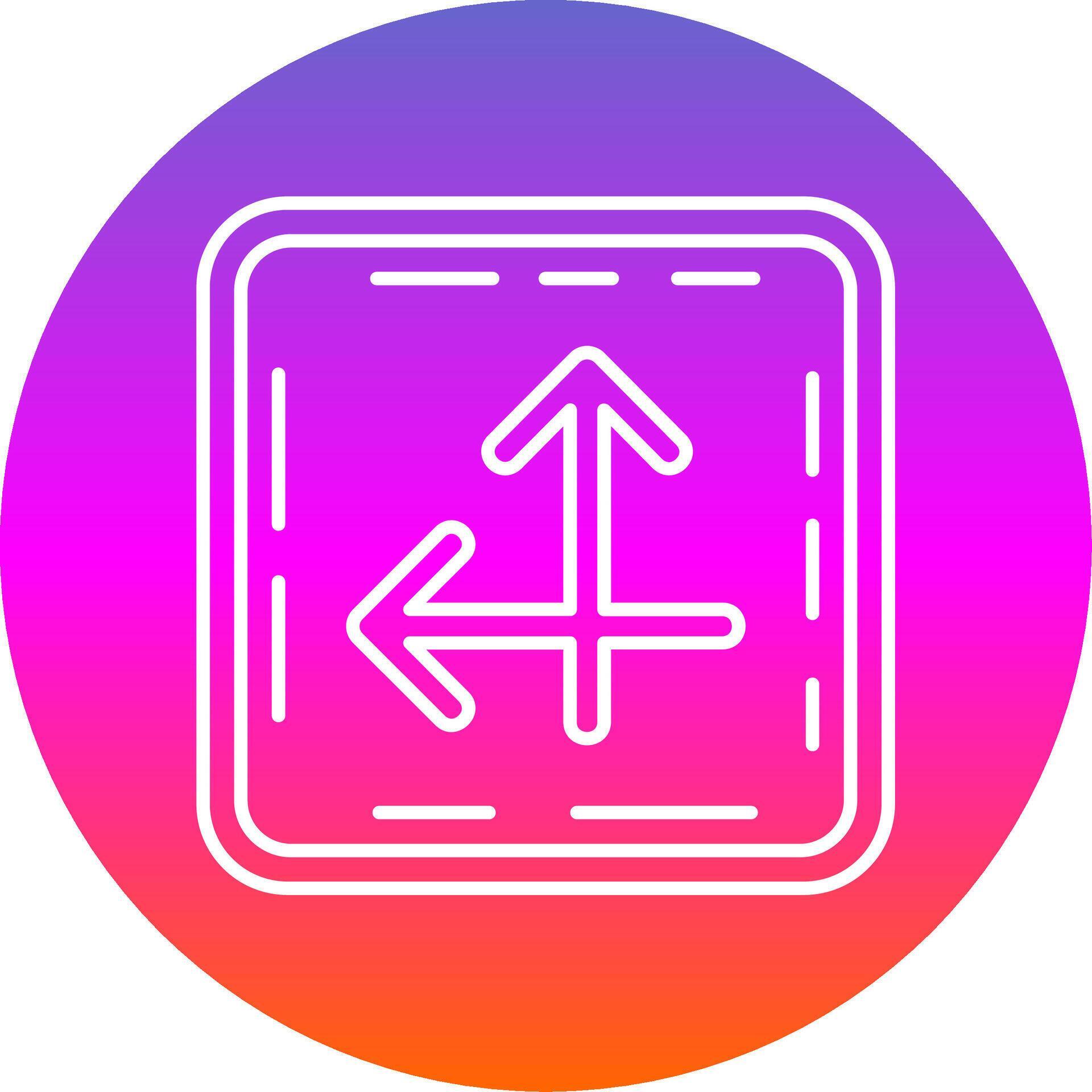 Intersect Line Gradient Circle Icon 39182584 Vector Art At Vecteezy